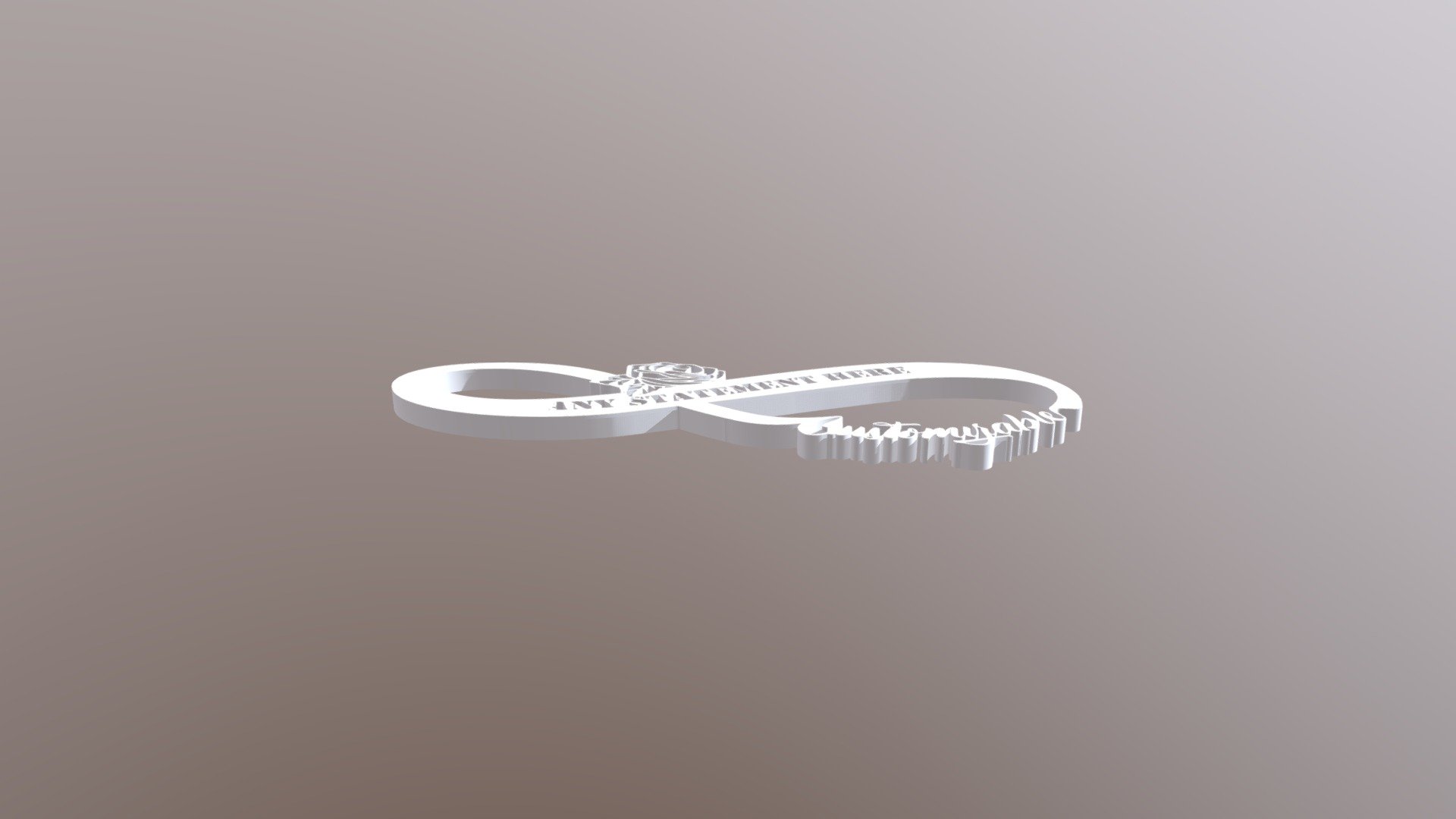 Infinity- Rose - 3D model by flipsyd [9d8a666] - Sketchfab