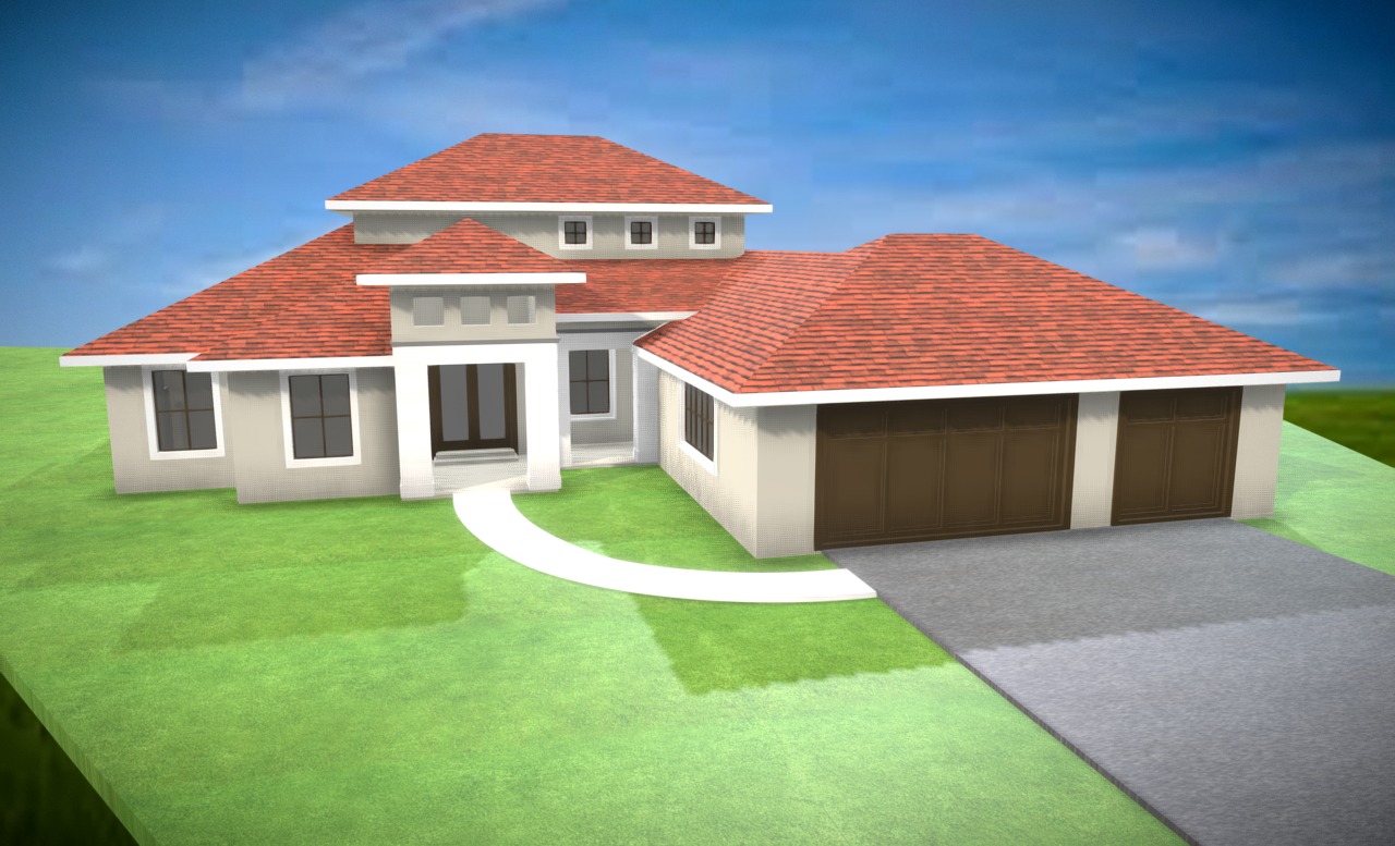 Bauerle 2 - 360 spin model of 3D house - 3D model by Render3DQuick ...