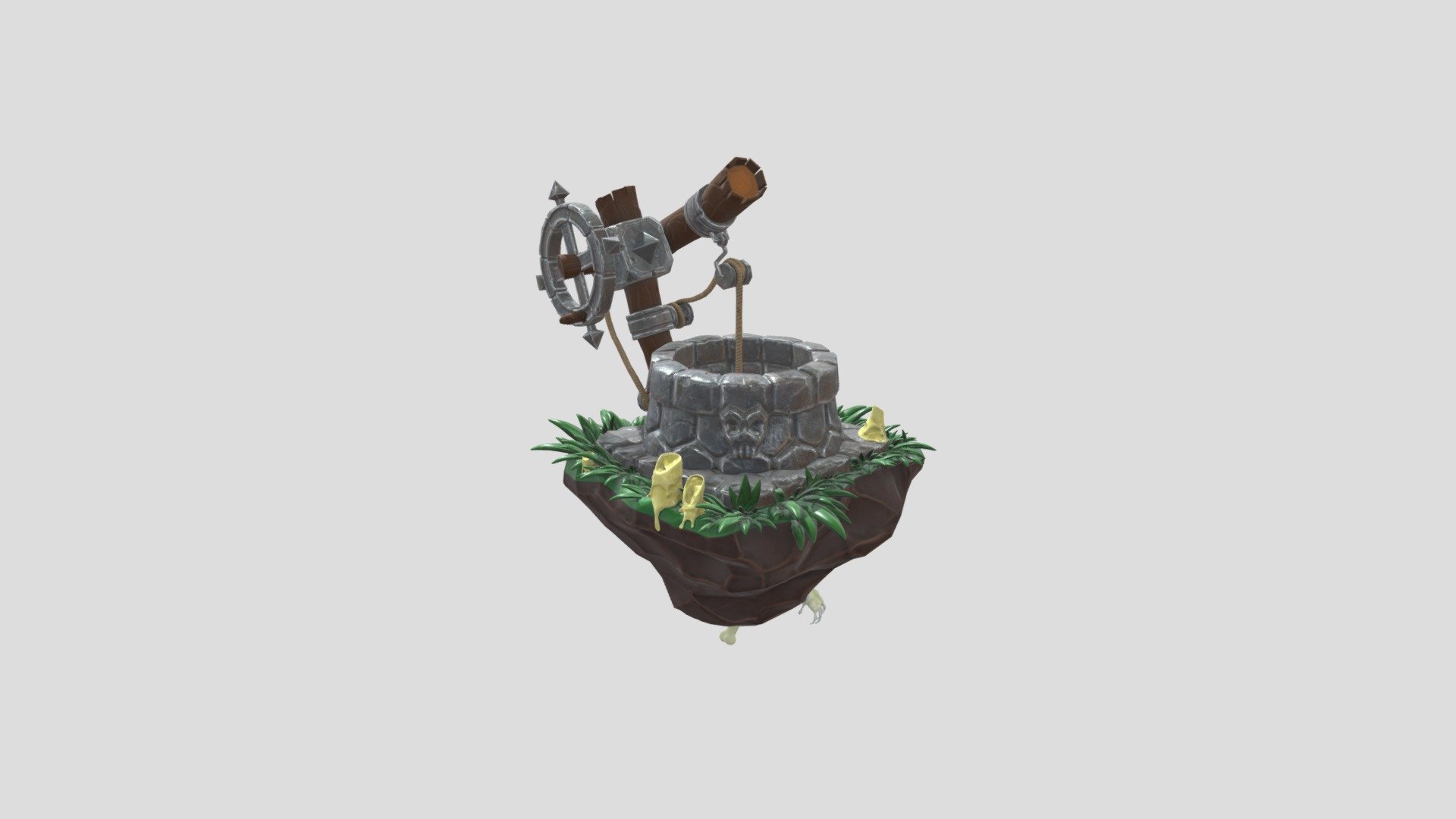 Fantasy Well - 3D model by Brad_ikr [9d8ca7a] - Sketchfab