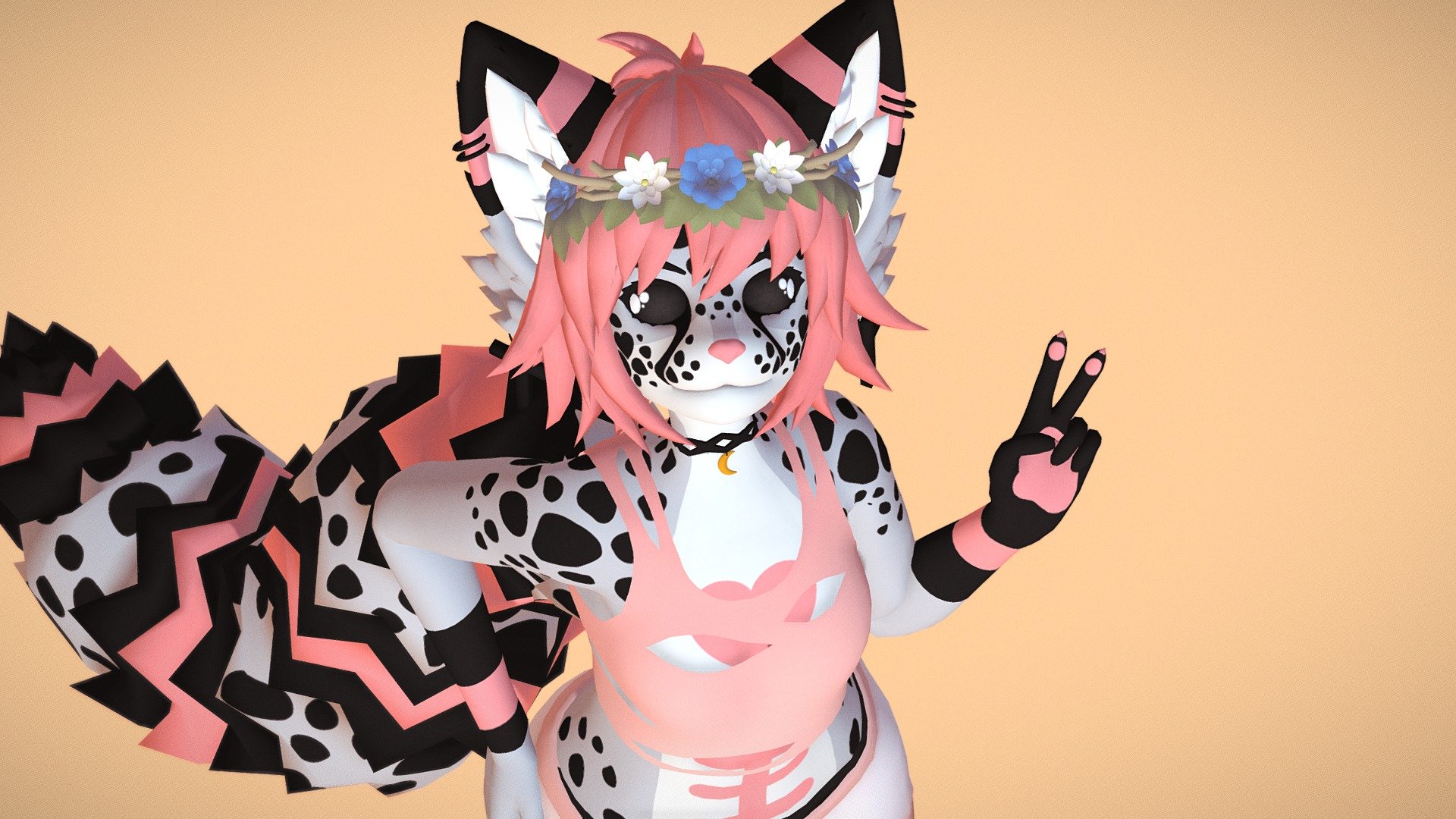 Leah - 3D model by Pancakejake [9d8cff2] - Sketchfab