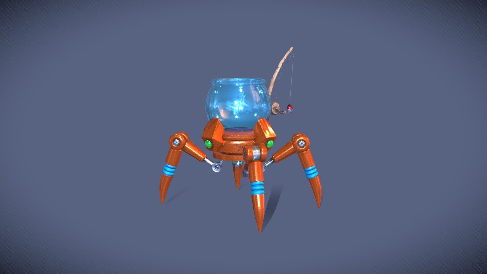 Robotic FishBowl - 3D model by milkysoup (@Davidsi40051181) [9d8f286 ...