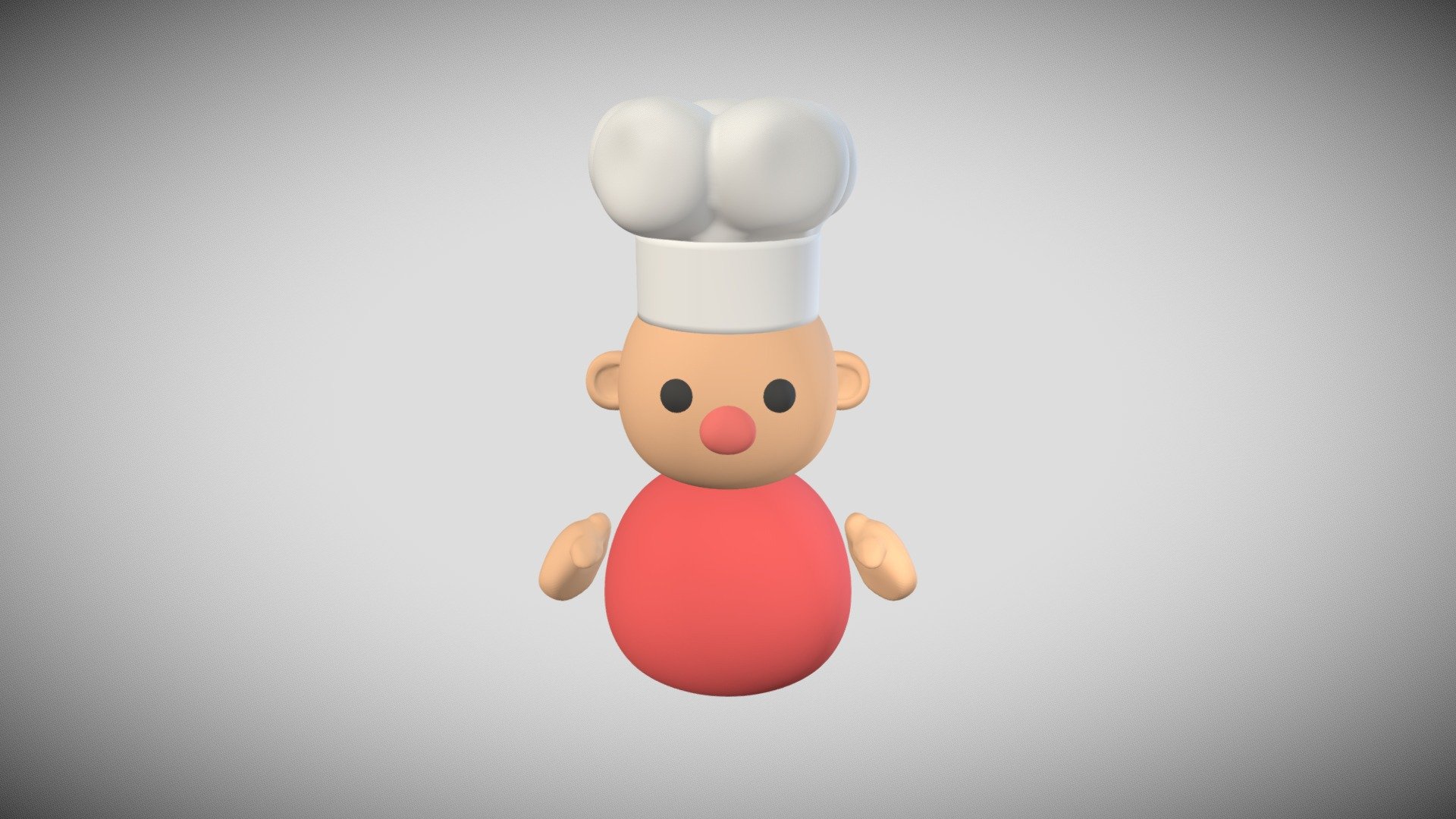 Little Chef (Overcooked like) - Download Free 3D model by marcelosants ...