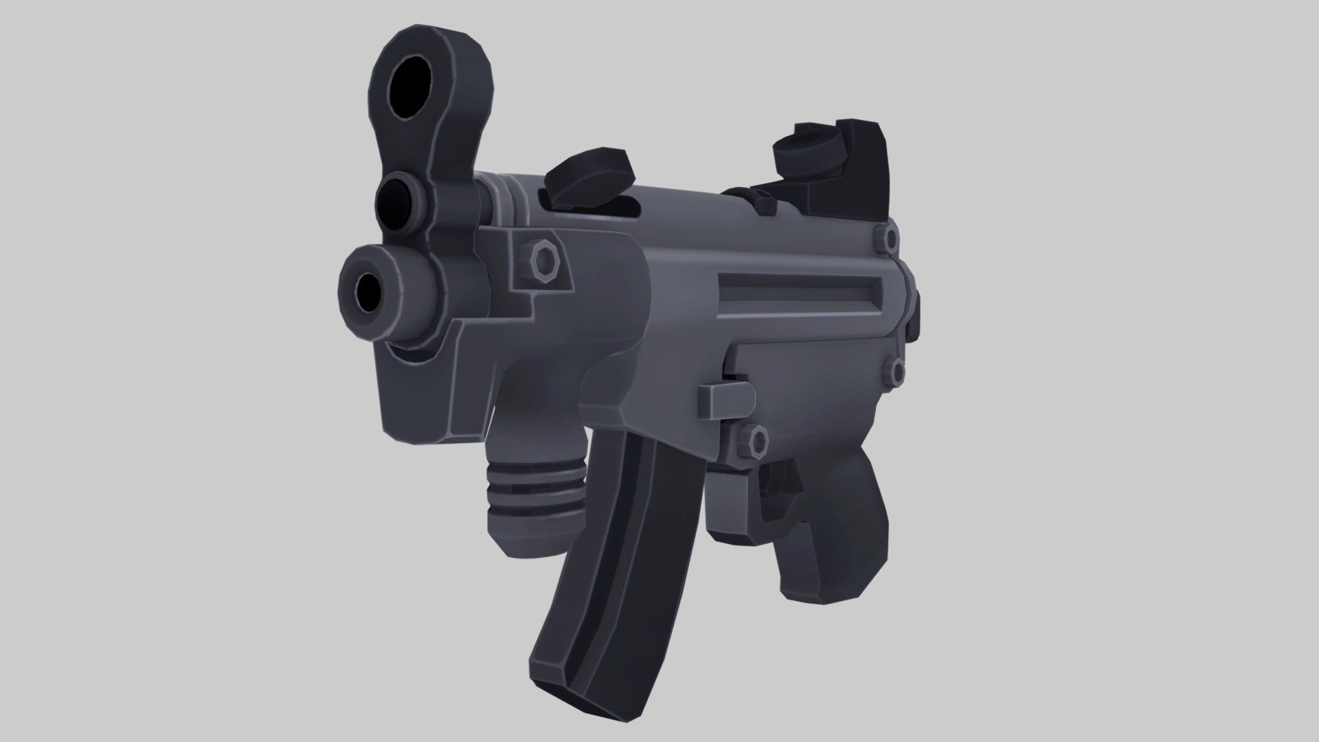 Cartoon HK MP5 - Buy Royalty Free 3D model by Lewis Perez (@NS-Studio ...