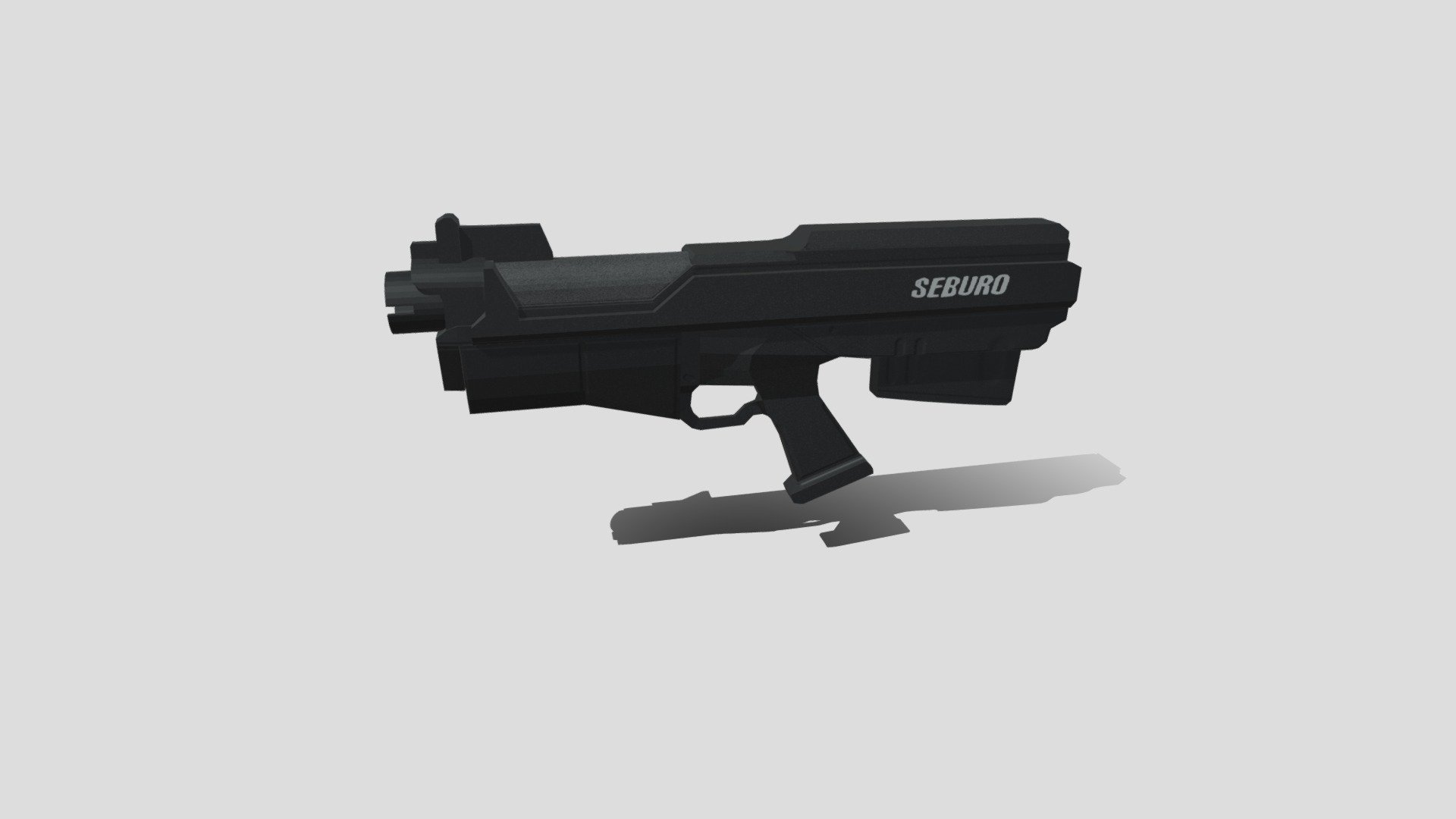 Low poly Seburo PDW-16 - 3D model by nyamops [9d91e71] - Sketchfab