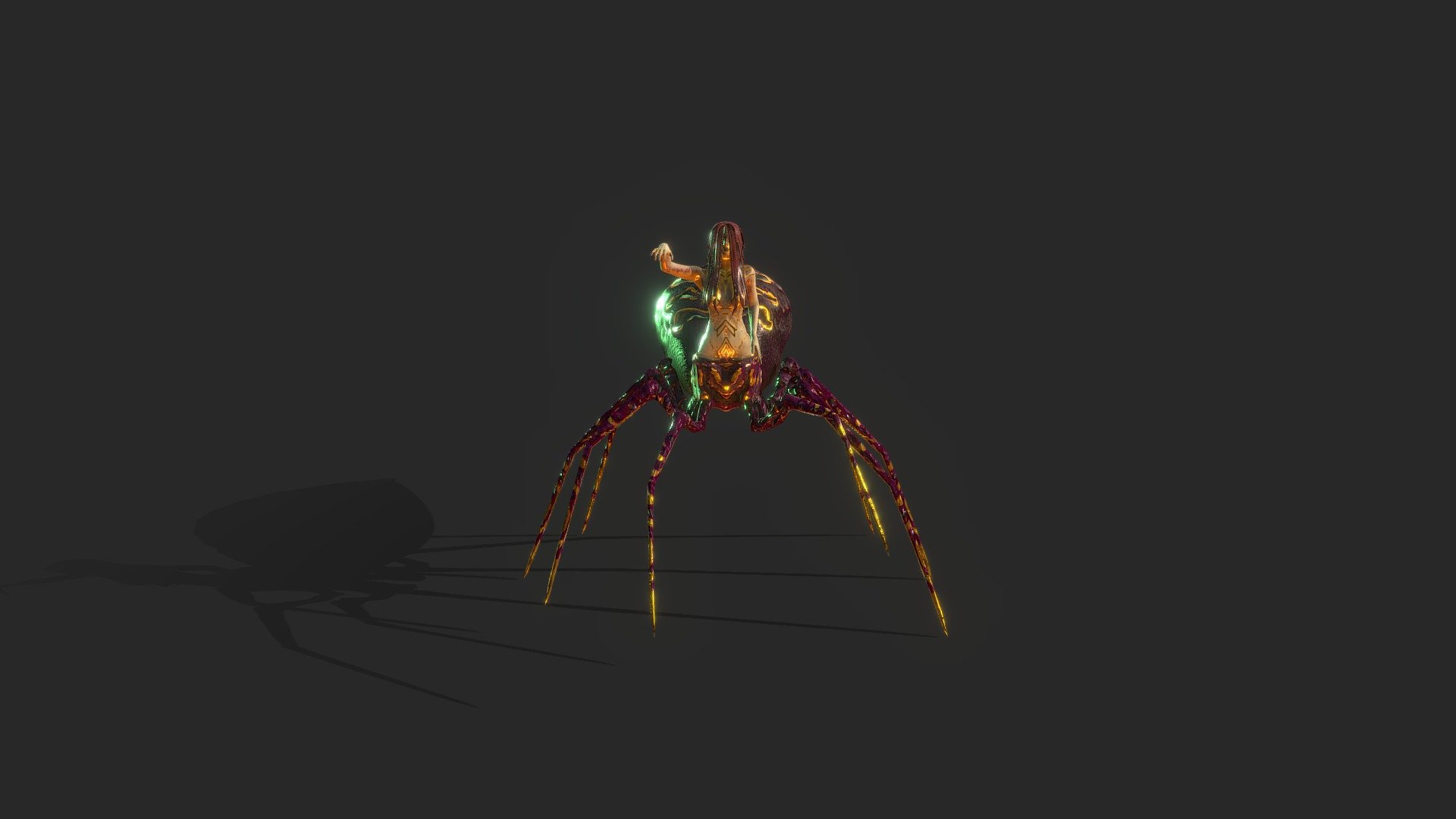 Arachne - 3D model by sSamael [9d920f5] - Sketchfab