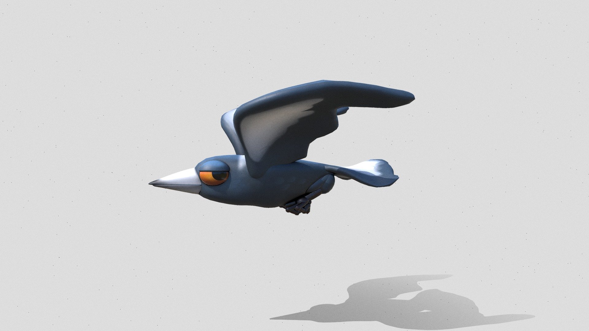 Maggie the Magpie - 3D model by josesabatini [9d930f9] - Sketchfab
