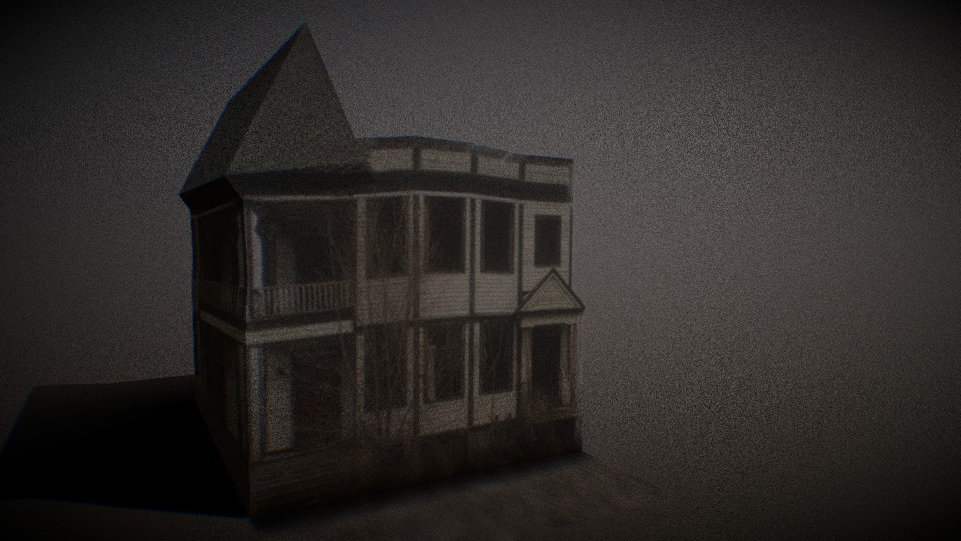 Abandoned buildings low poly - Download Free 3D model by AbhijeetUnreal ...