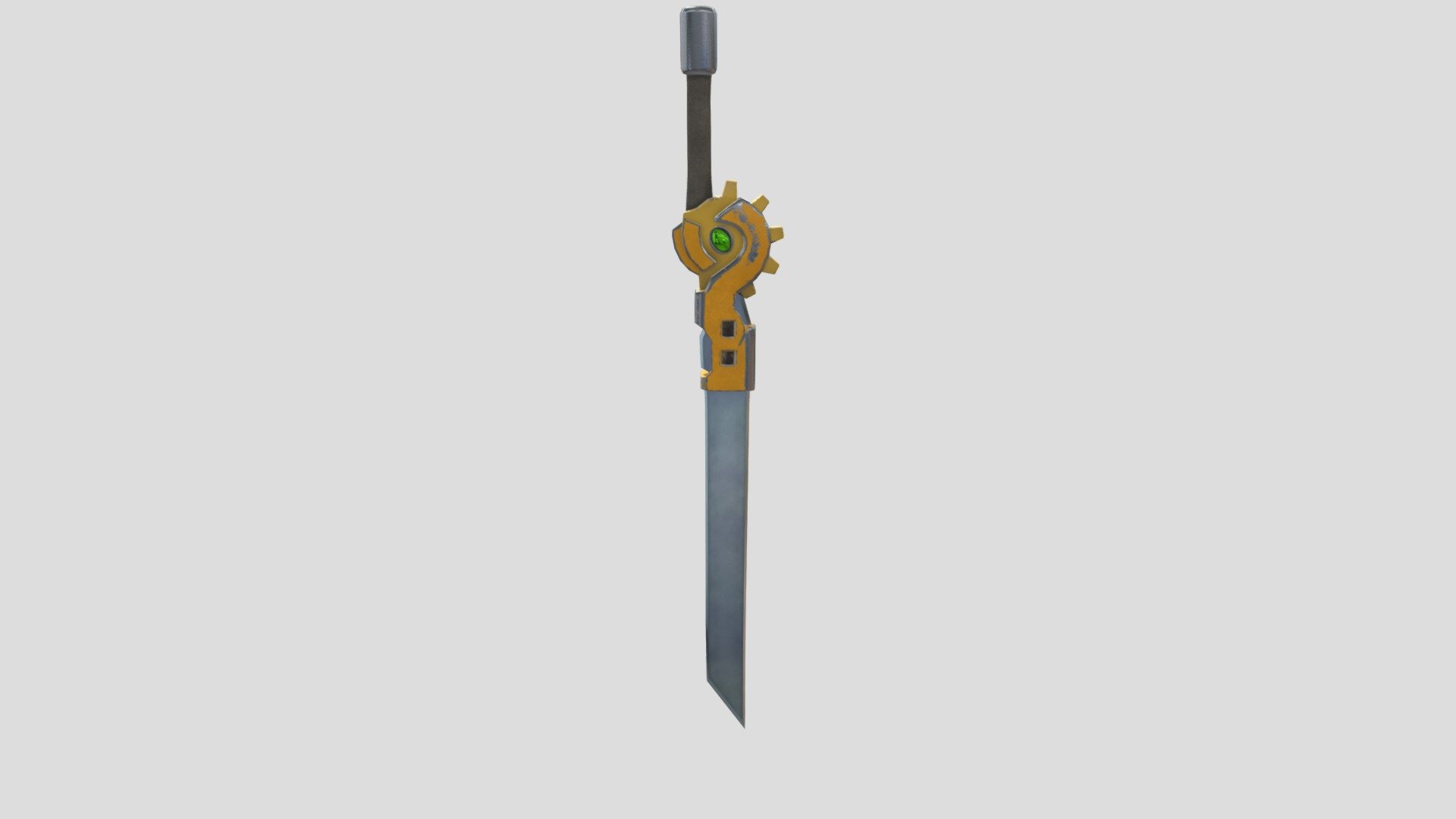 Gear Sword - 3D model by Tyriese Miller (@TyVtuber) [9d93945] - Sketchfab