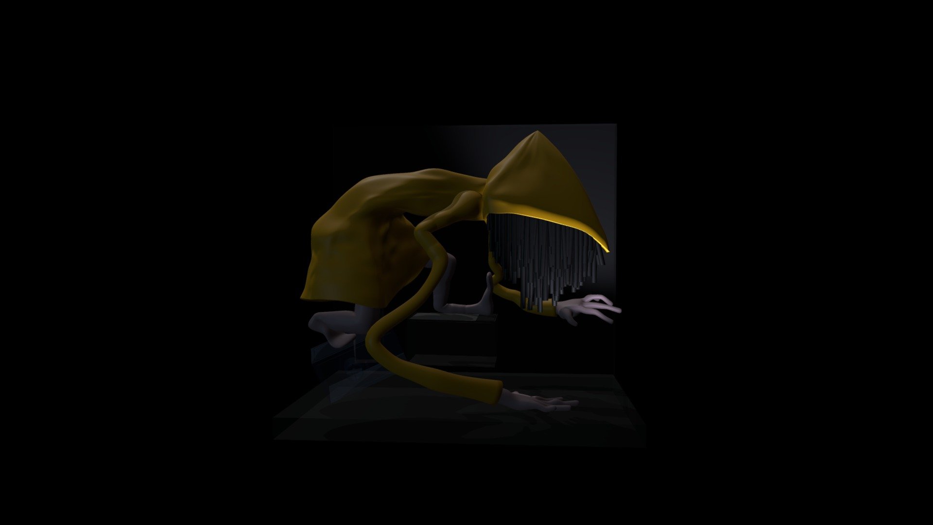 Recreation of Monster Six figurine from LN2 - 3D model by ...