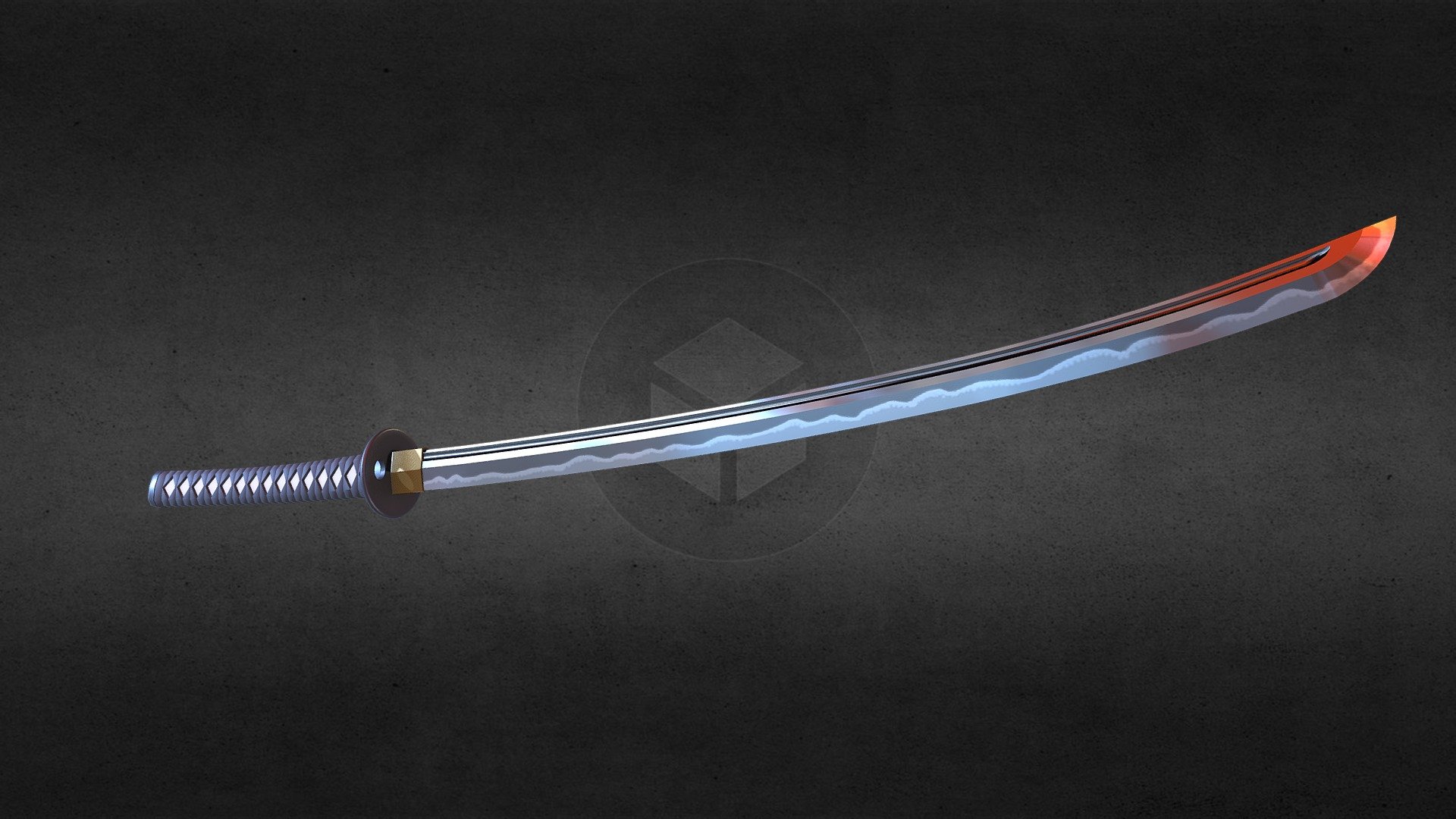 Katana - 3D model by Z Axis Tech (@vonchickenbootz) [9d957ff] - Sketchfab