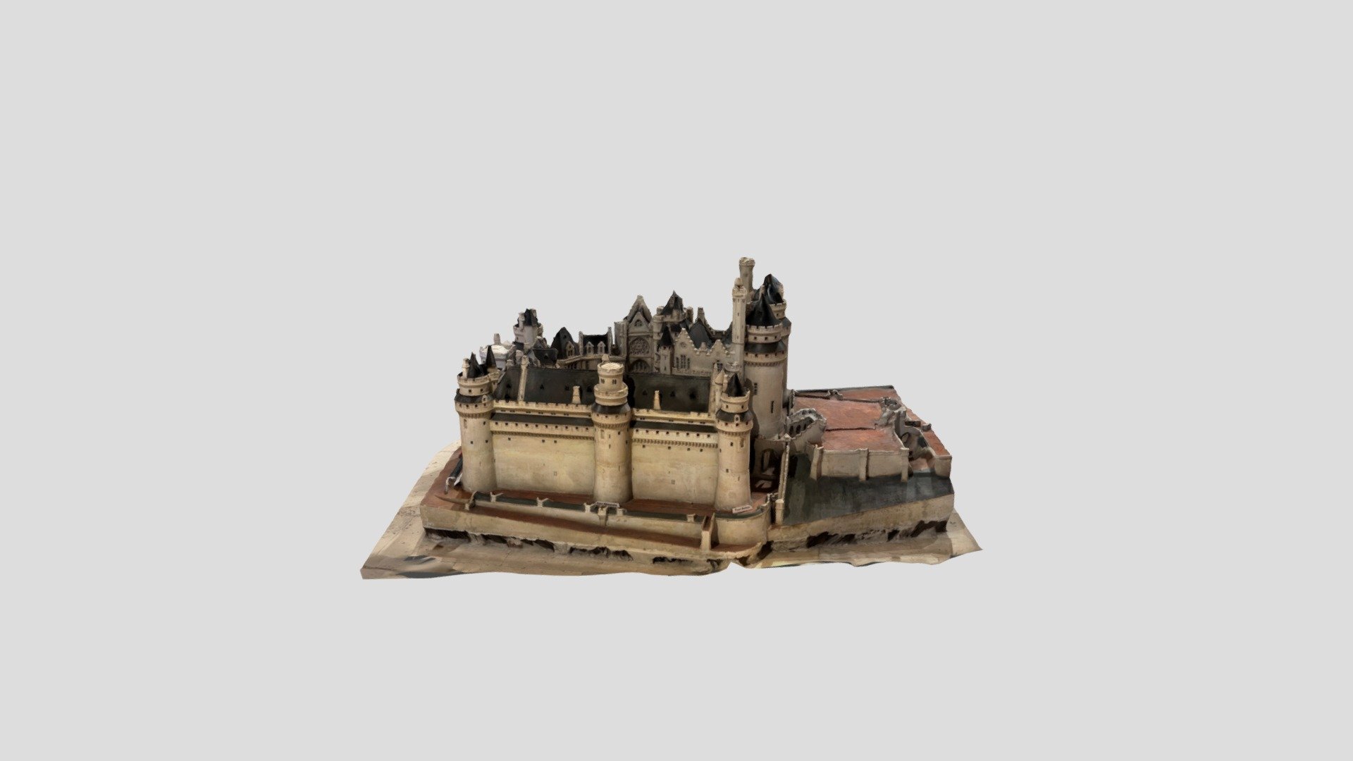 Pierrefonds Castle - Model - Download Free 3D model by Crazymaverickdc ...