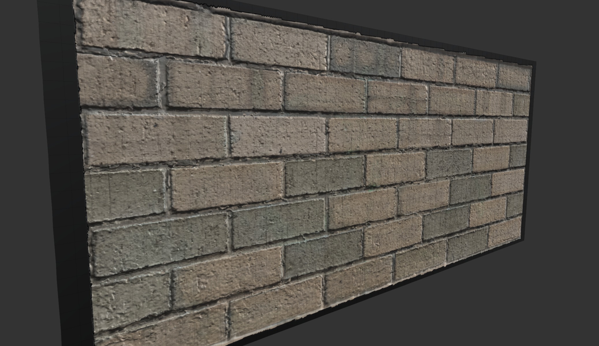 wall grid color and normal photogrammetry source - Download Free 3D ...