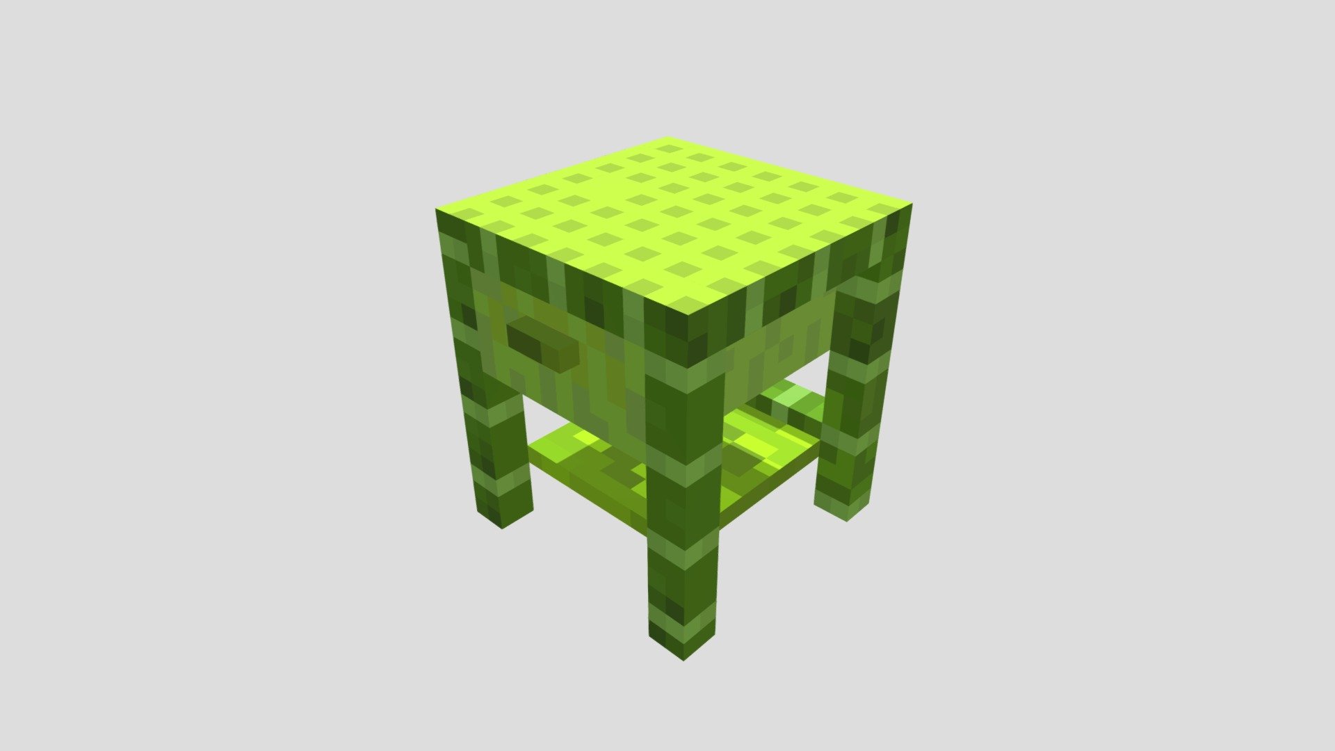 Mini Bamboo Holder [minecraft] - Download Free 3D model by Low-poly ...