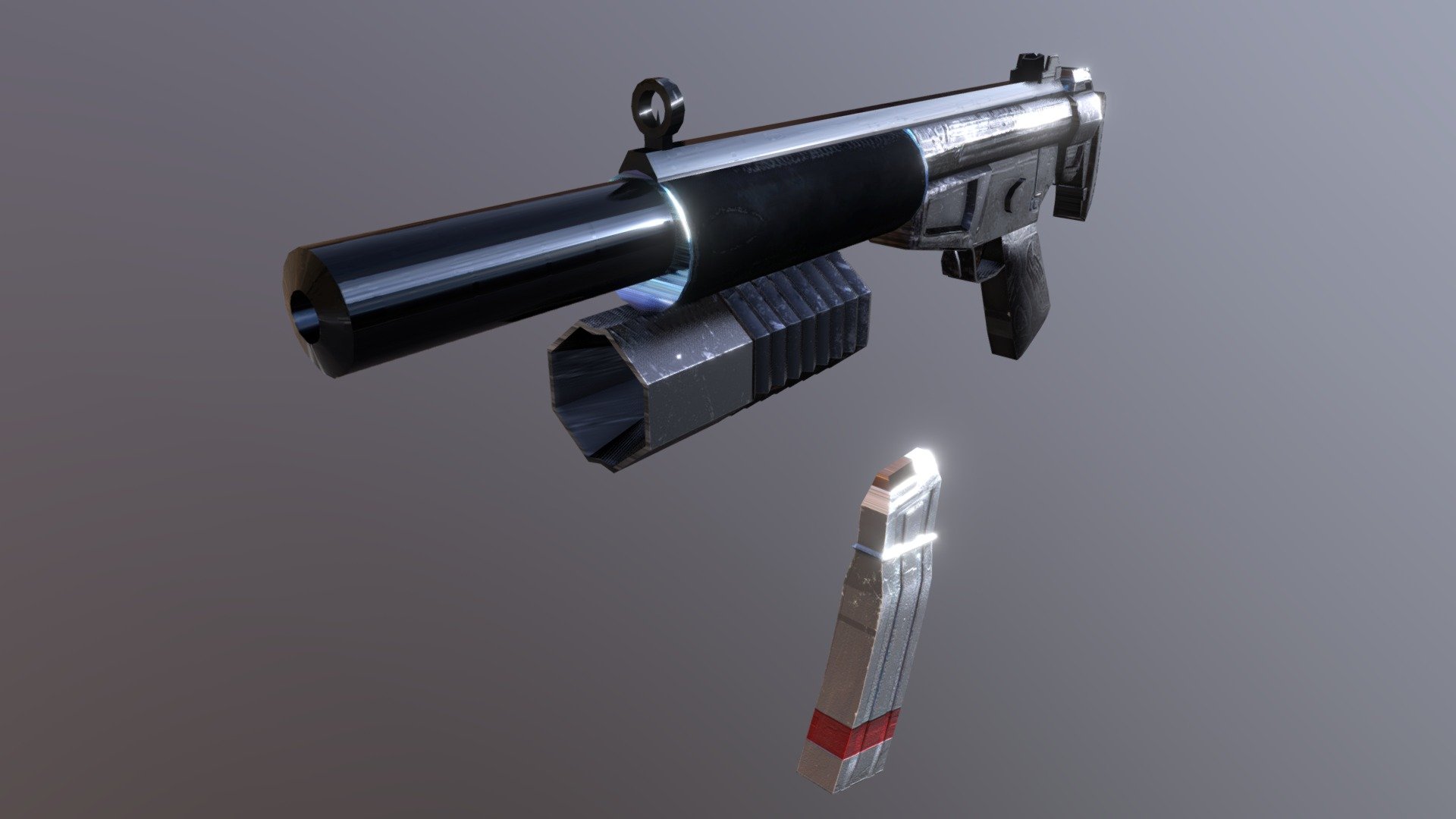 Half-Life 9mm AR - Download Free 3D model by AlphaGarg [9d97c2c ...