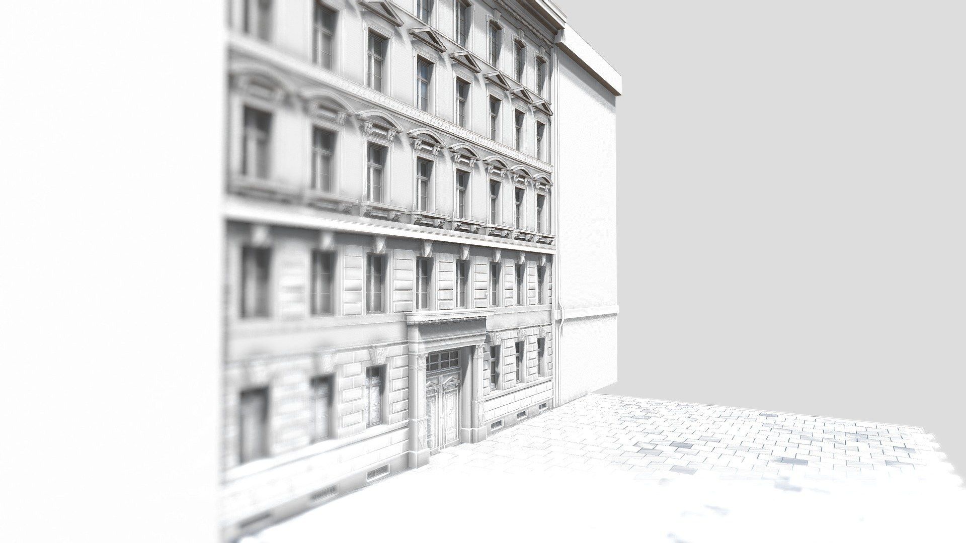 Munich Fassade 01 - Download Free 3D model by GfdW [9d9980e] - Sketchfab