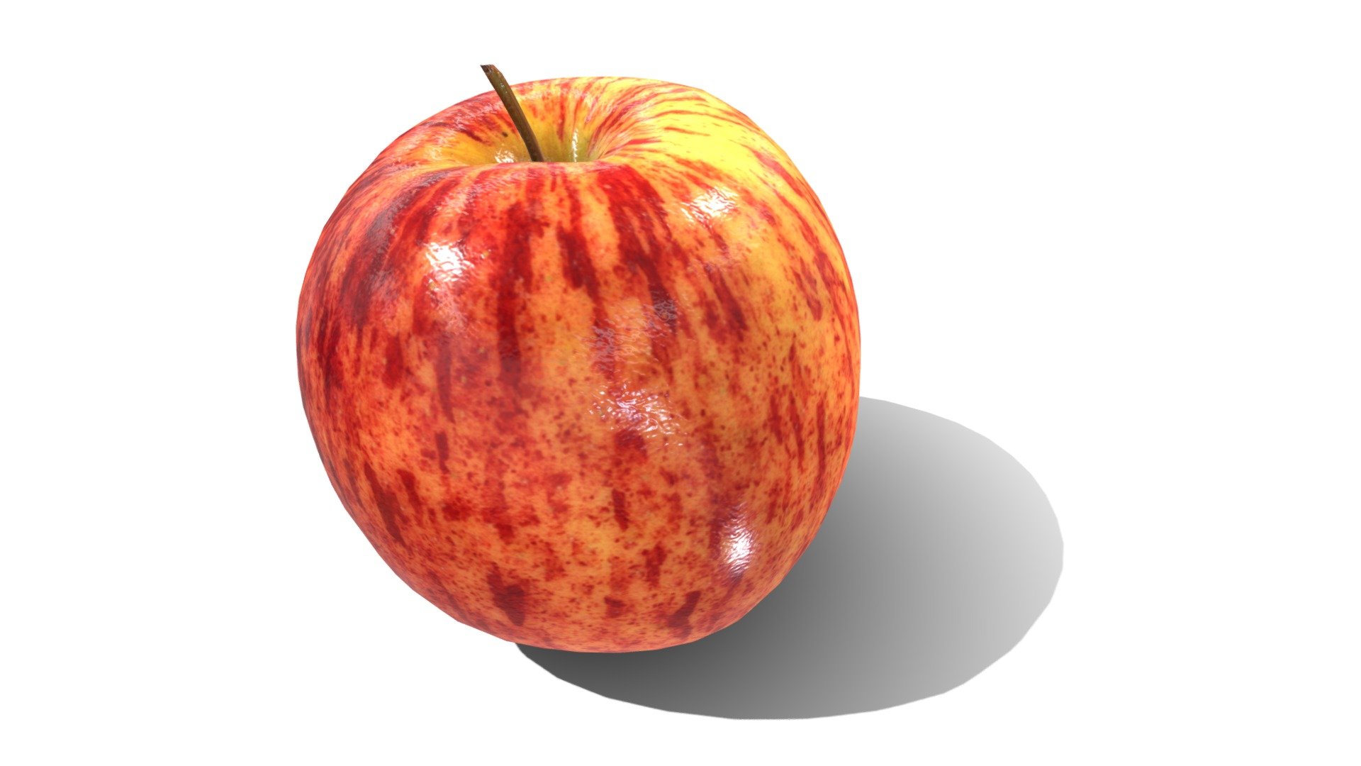 Red Apple - Buy Royalty Free 3D model by BrightVisionGame [9d9a3f1 ...