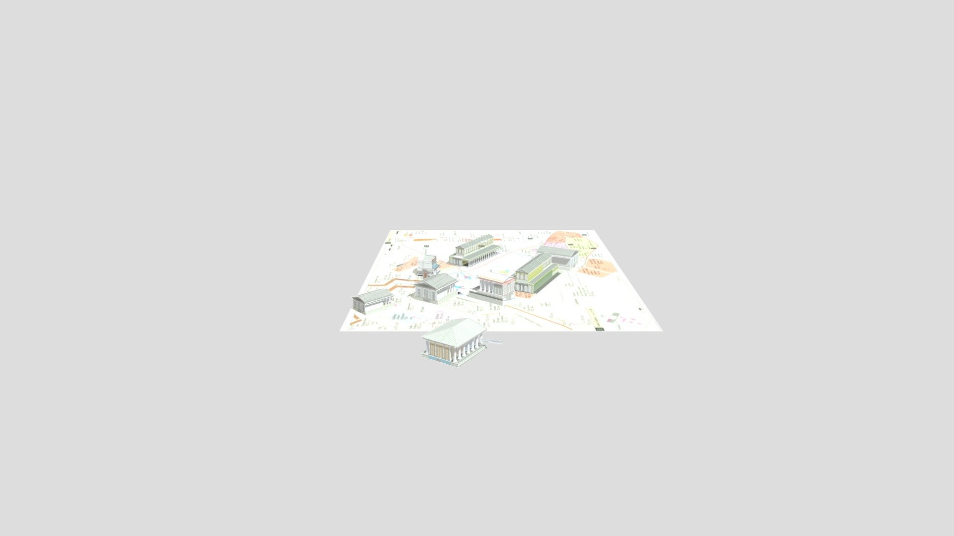 Roman Forum 2 - 3D model by kmurdock [9d9a4f4] - Sketchfab