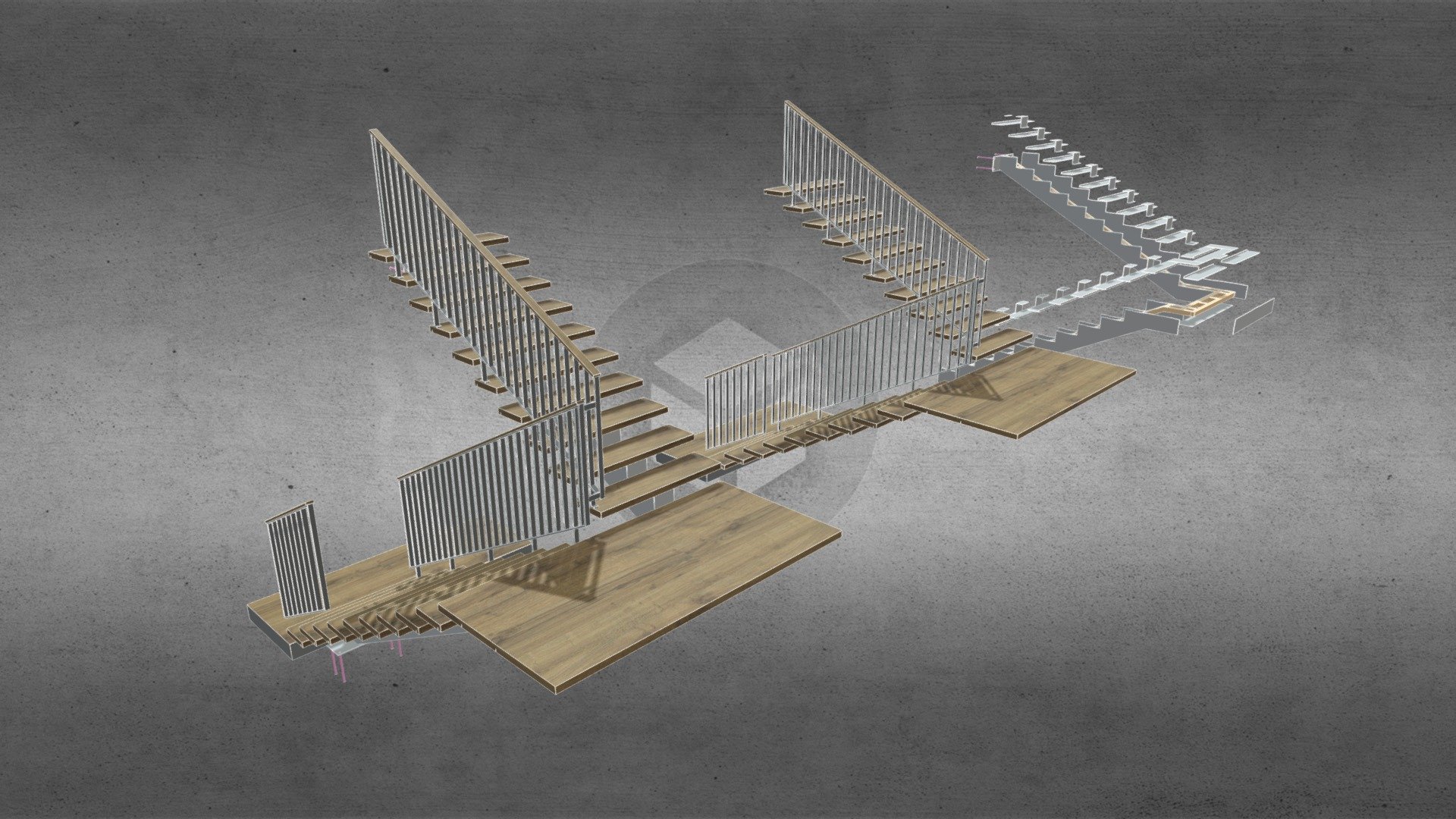 Scara Andrei M. - Download Free 3D model by Naidar - InoxArt ...