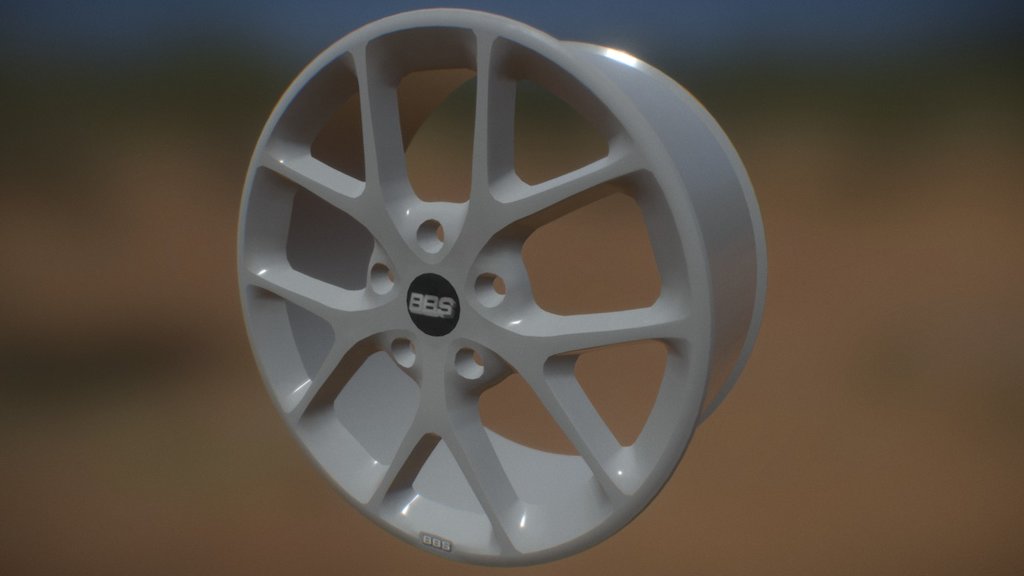 BBS SR Rim - 3D model by TokyoAmp [9d9b071] - Sketchfab