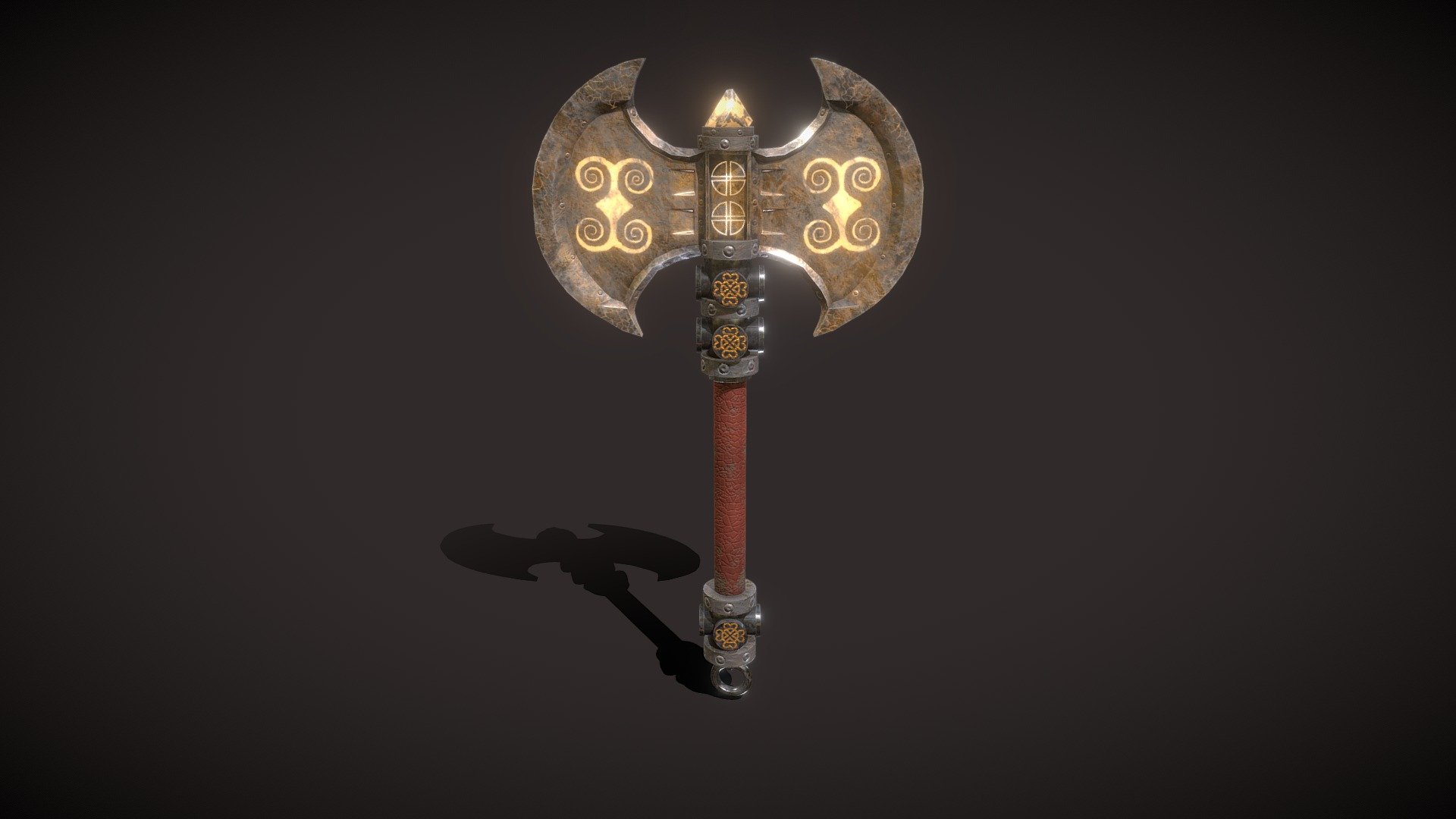 Hacha Enana - 3D model by alejandromoreno28 [9d9cc47] - Sketchfab