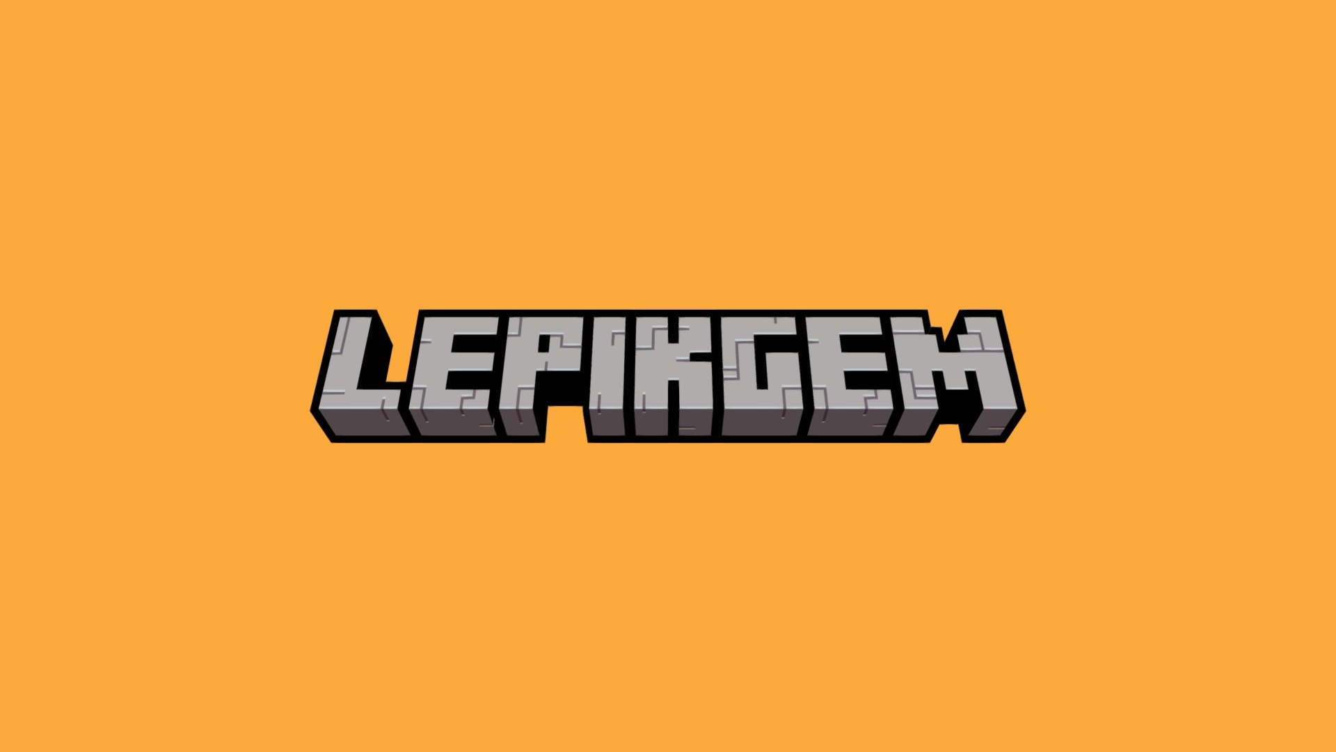 Minecraft style animated logo - LepikGem - 3D model by LepikGem ...