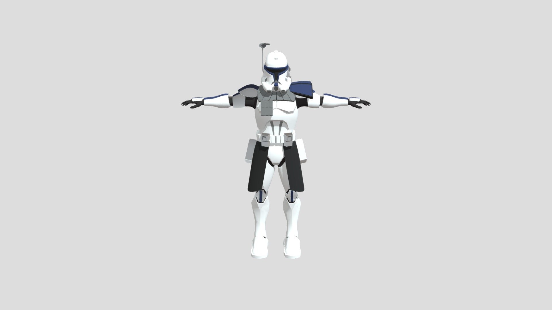 Captain-rex-phase-2-star-wars-the-clone-wars - Download Free 3D model ...