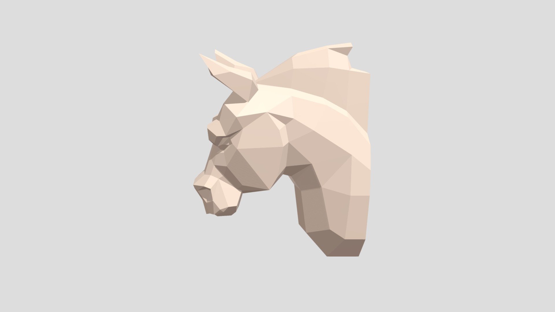 Horse head - 3D model by latypov64rafail [9d9e4d8] - Sketchfab