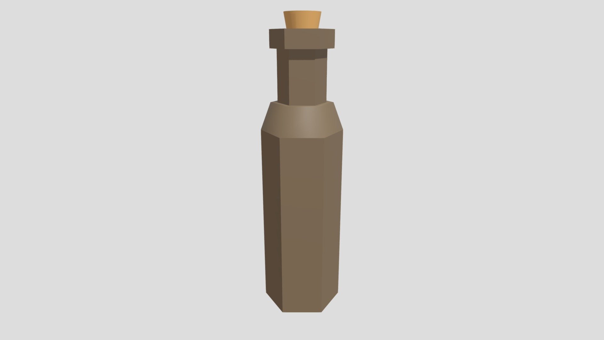 Polygon bottle - Download Free 3D model by RicardoFruit [9d9ef9e ...