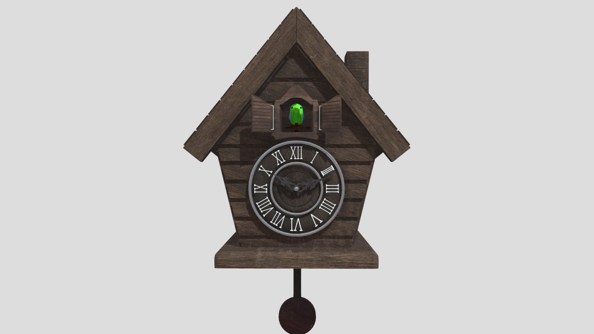 Cuckoo Bird Clock - 3D model by SkiLLsZ (@skillszlmao) [9d9fa62 ...