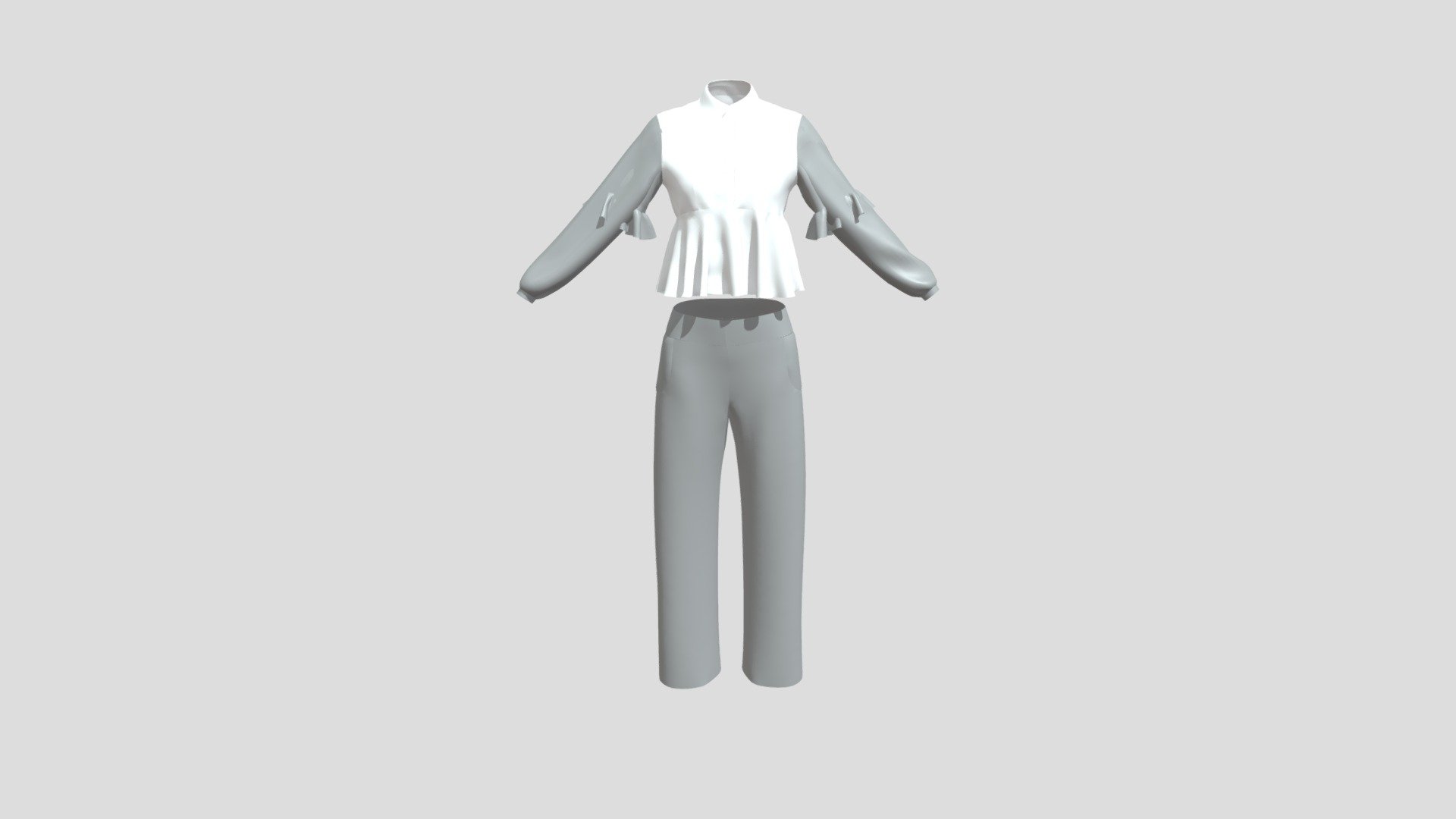 peplum With phant - 3D model by kailashtvn2000 [9da00e4] - Sketchfab