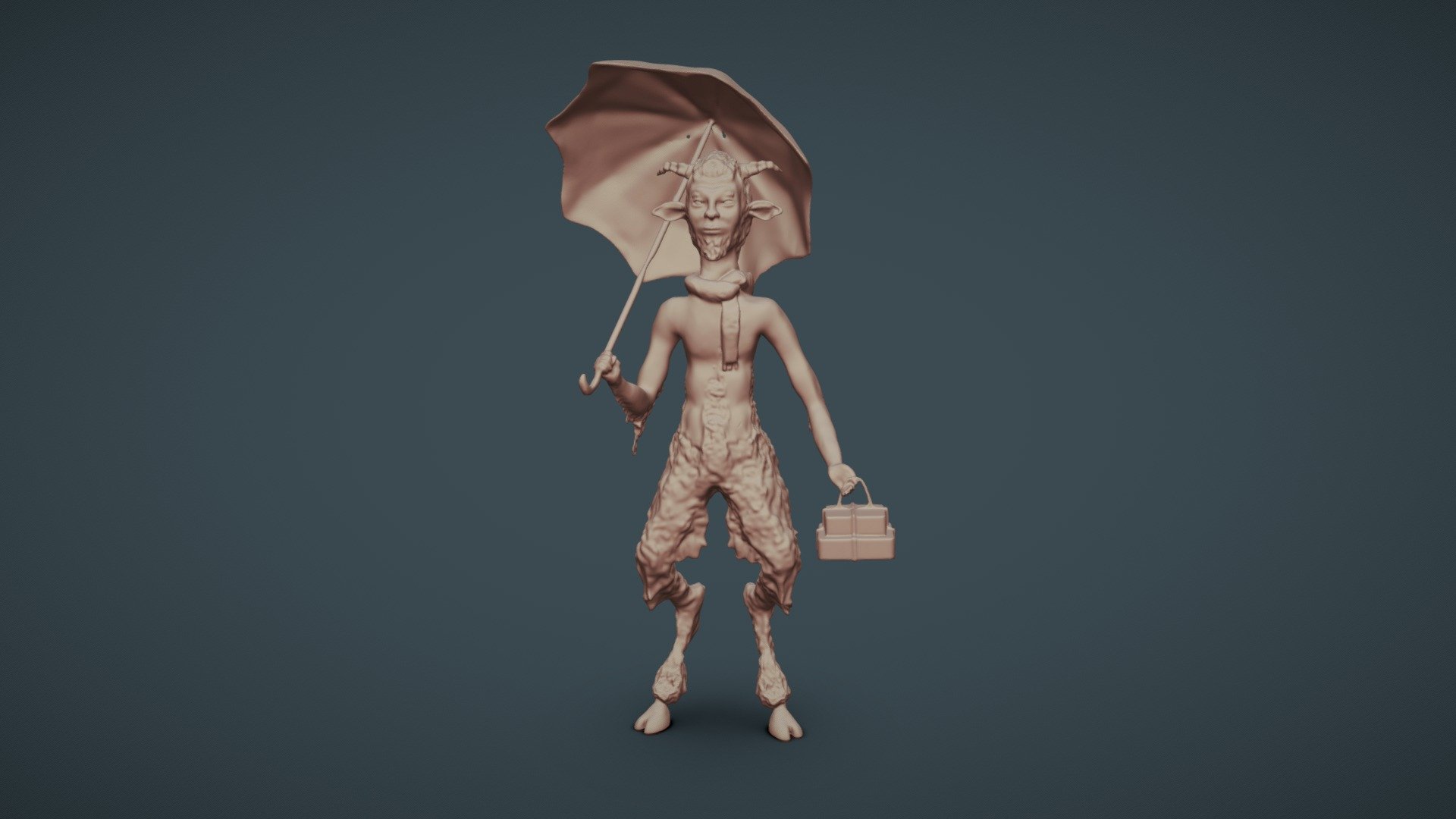 | Sr. Tumnus | fauno | faun - 3D model by GabrielHenriqueRosa ...