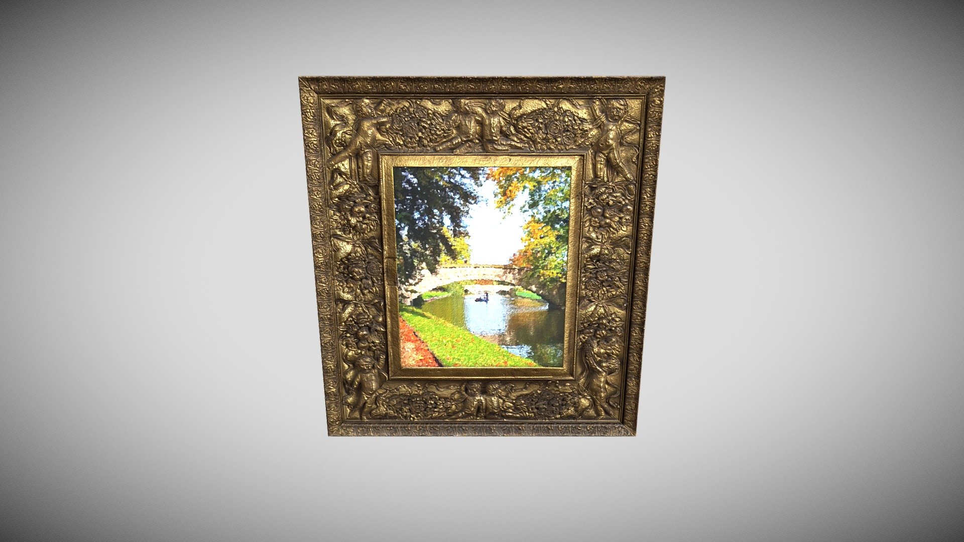 Art picture Mathematical Bridge - Download Free 3D model by 3Dtiptut ...