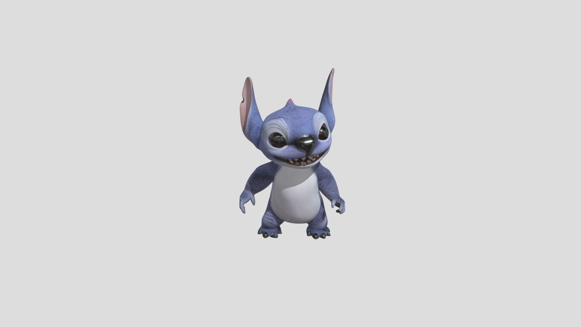 Stitch live Action - 3D model by seihannoriegalopez [9da37fa] - Sketchfab