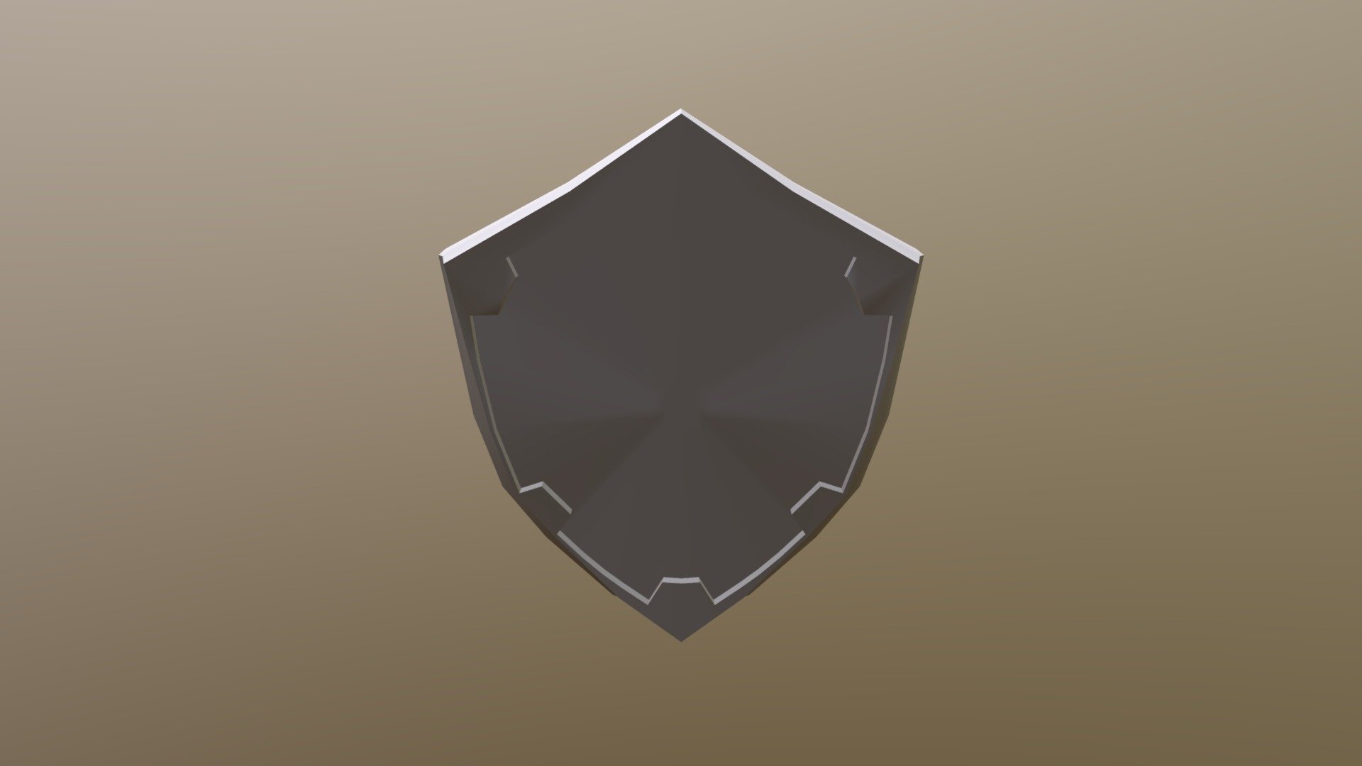 Low Poly Link Shield - 3D model by Troy.W [9da4965] - Sketchfab
