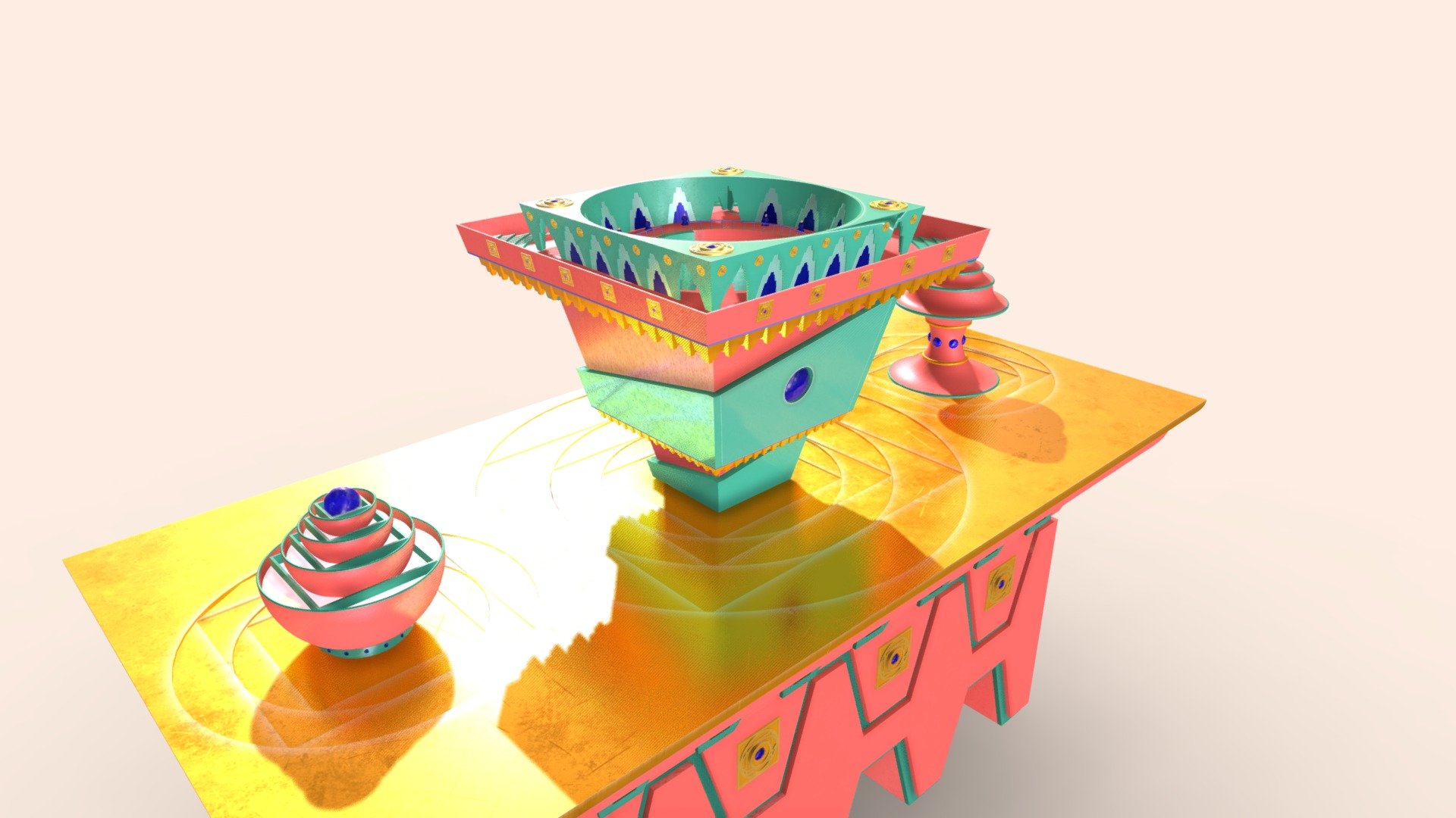 Tabletop Mandala (Prototype) - Download Free 3D model by The ...