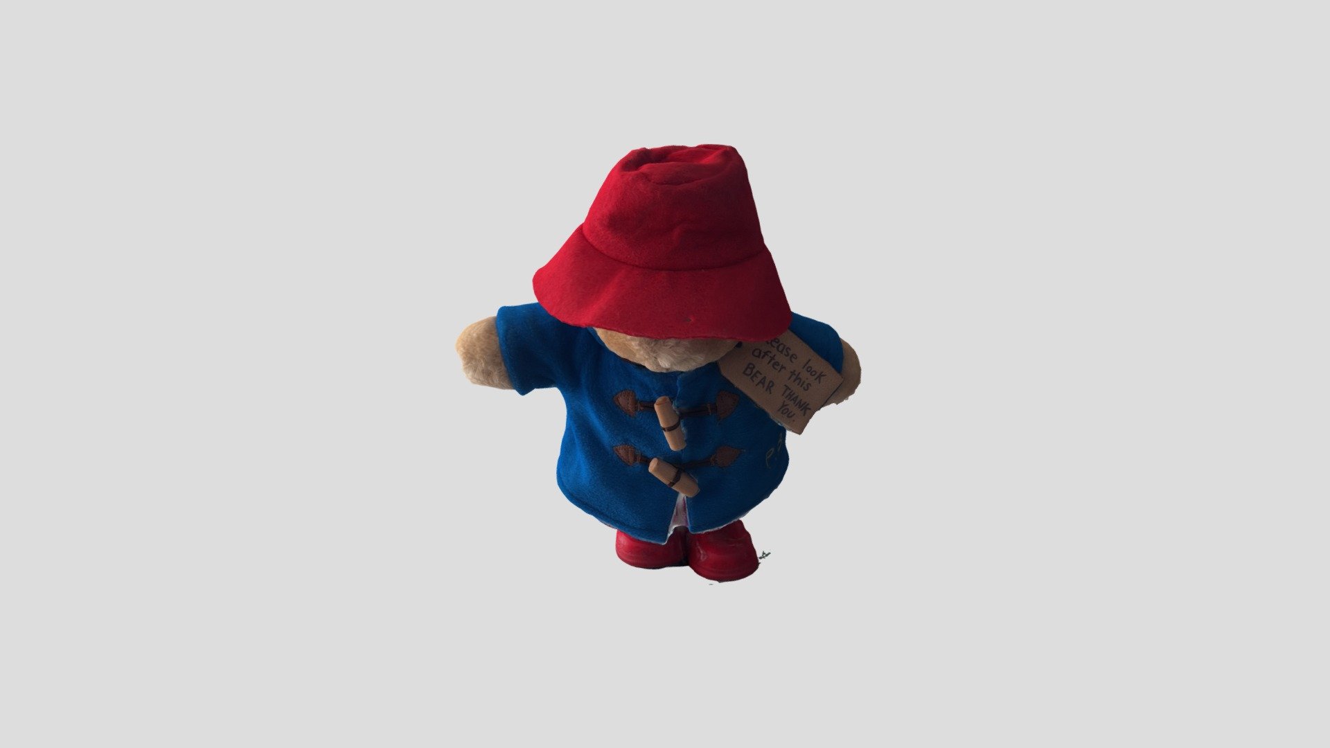 Paddington Bear Toy - Download Free 3D model by Suzy_SHIEH [9da5226 ...