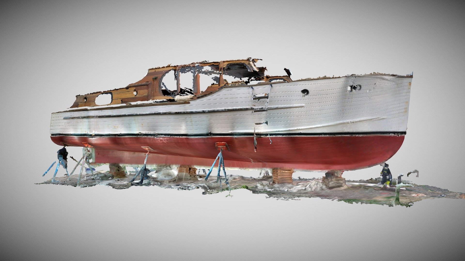 1950's Ed Monk designed wooden boat - Download Free 3D model by Seth ...