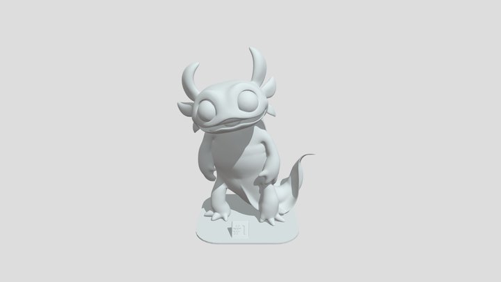 Axolotl 3D models - Sketchfab
