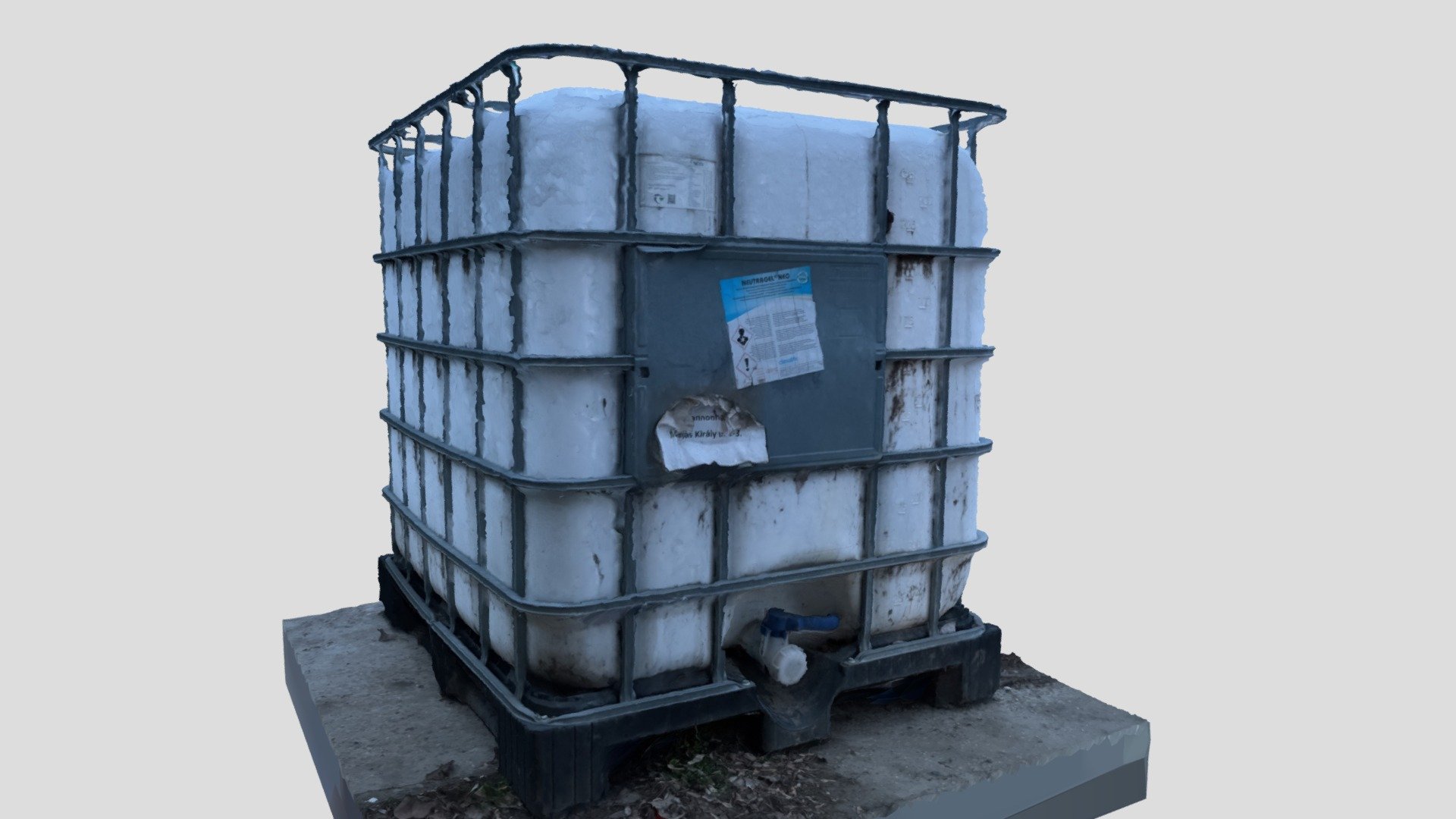 Industrial Water Tank - RAW Scan - Buy Royalty Free 3D model by Modulus ...