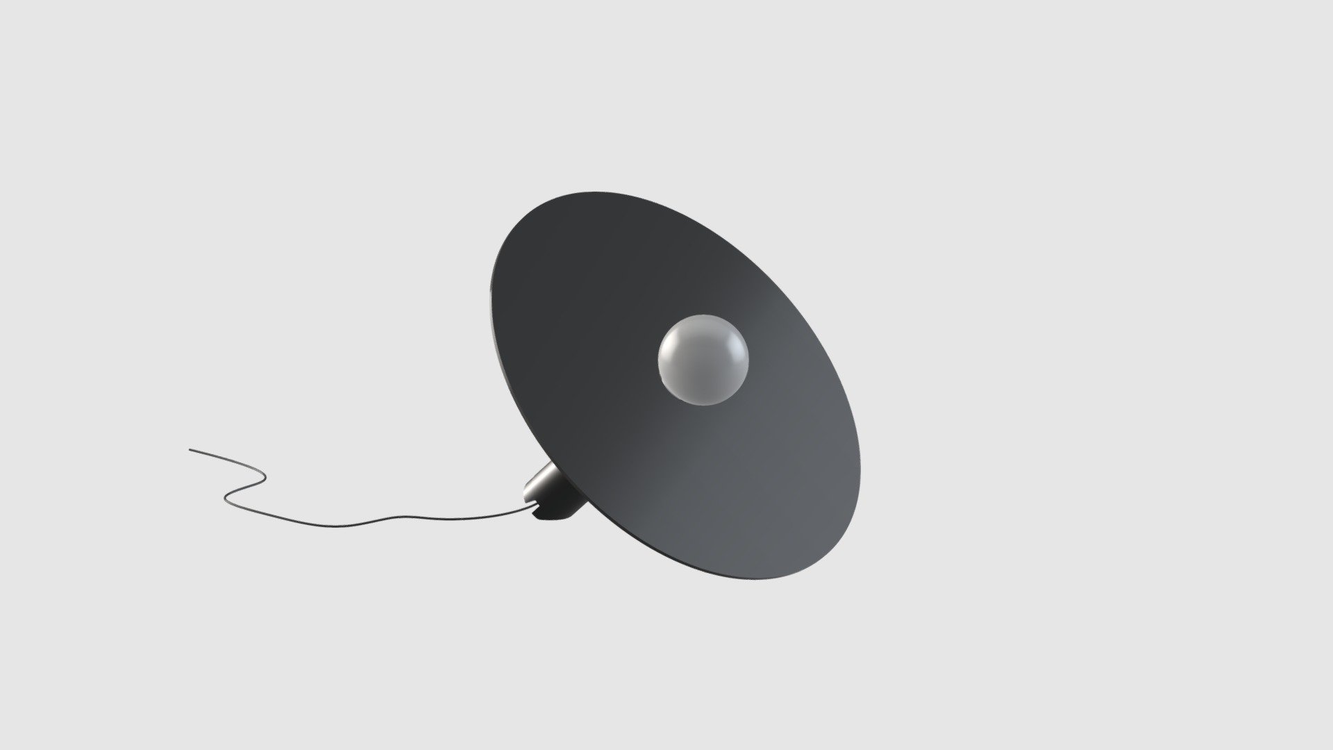 Disk lamp floor - 3D model by Luce5 [9da8e19] - Sketchfab