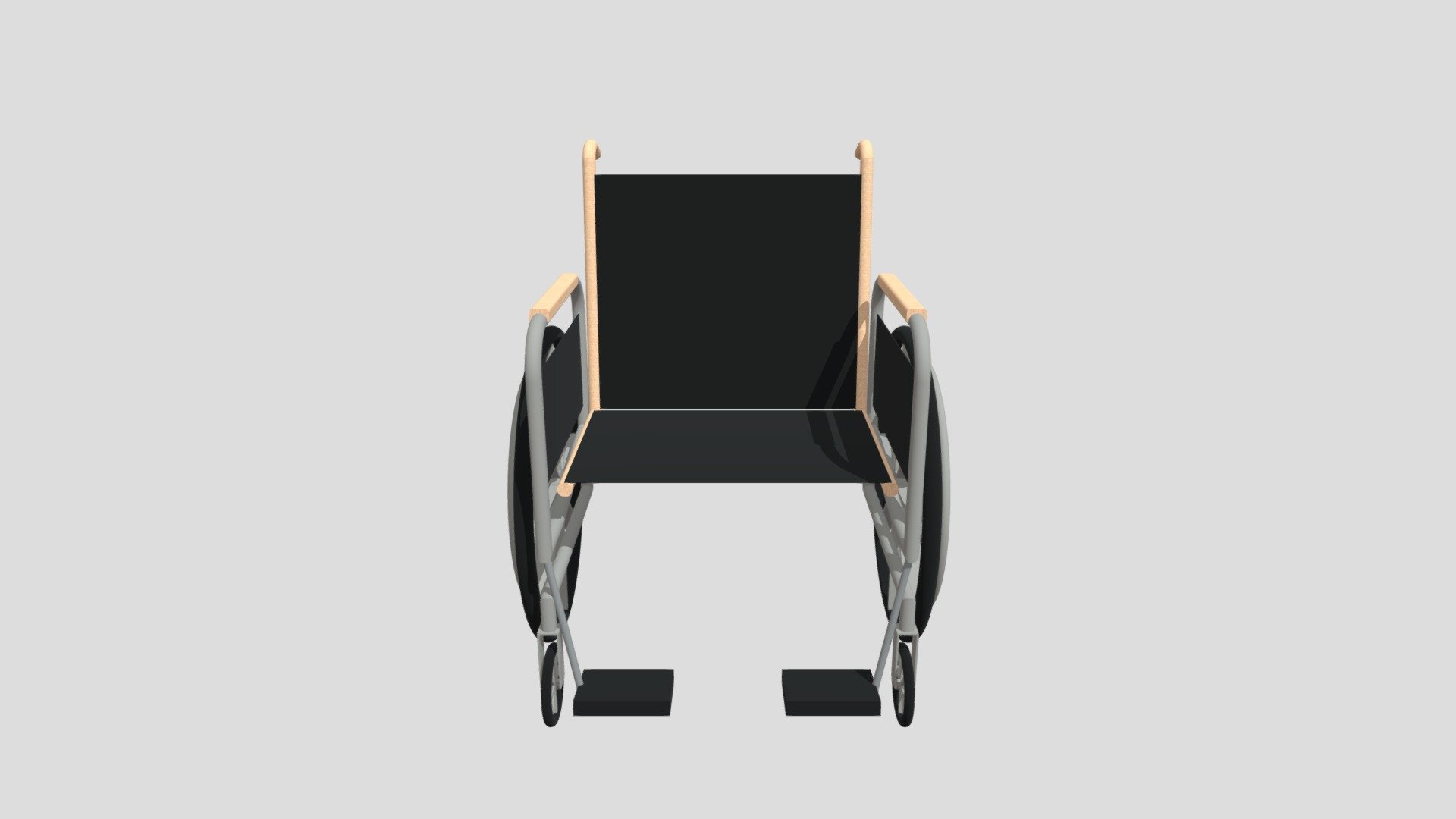 轮椅 - Download Free 3D model by 风车树下 (@Feng-Che-Shu) [9da9c9a] - Sketchfab