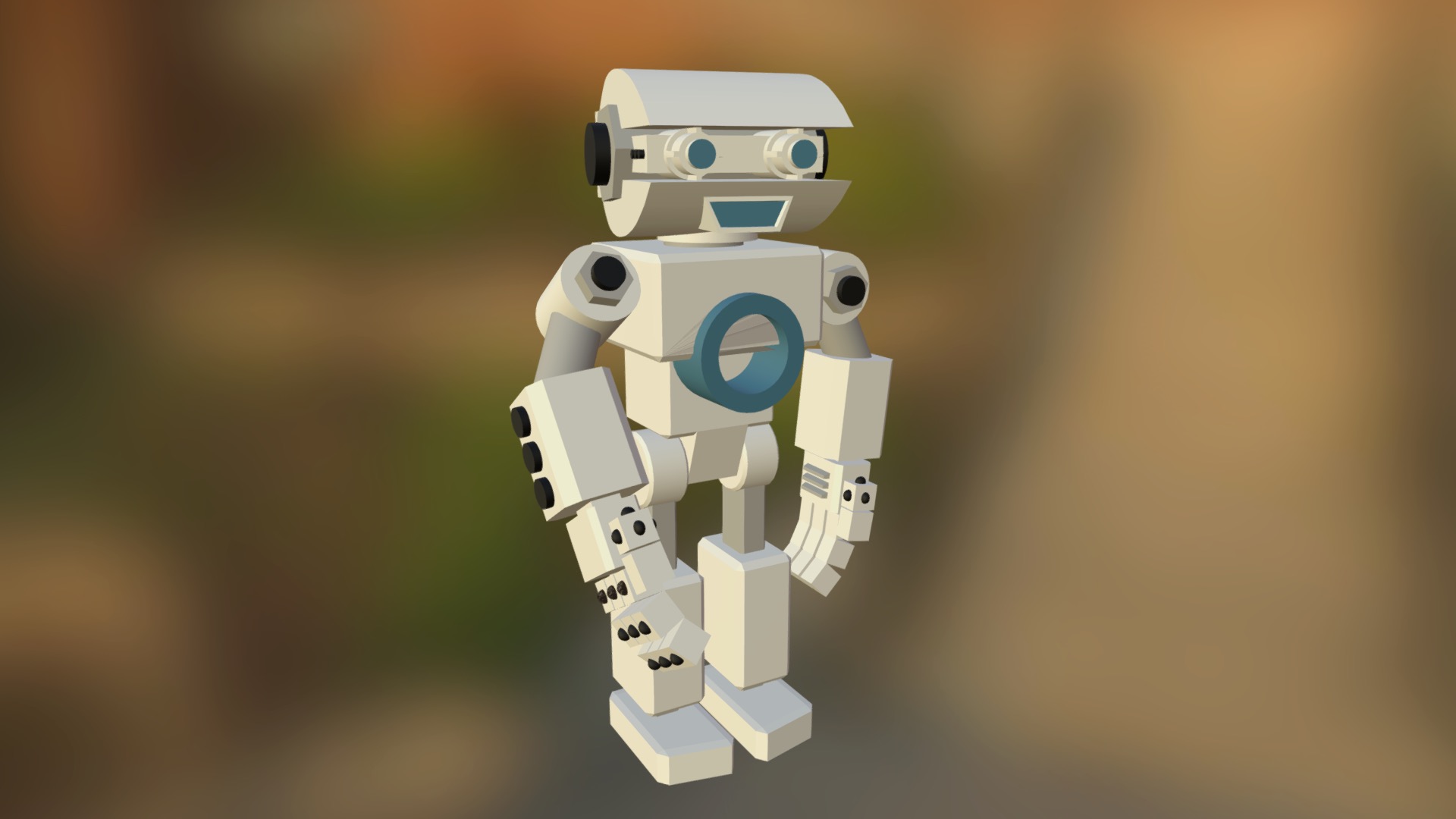 Robot - 3D model by Prof Tanner (@rwt07a) [9daa261] - Sketchfab