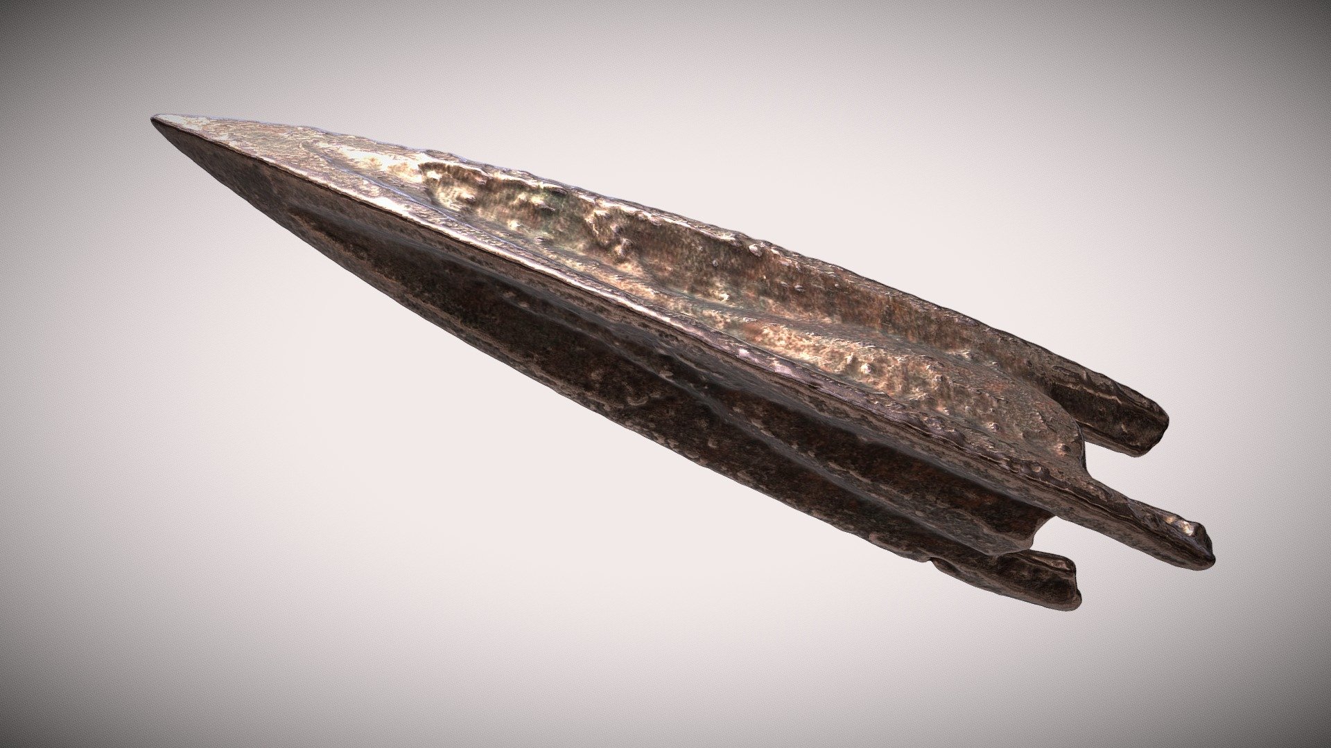 Arrowhead Iv1K10P2N97 - Download Free 3D model by Archaeological Museum ...