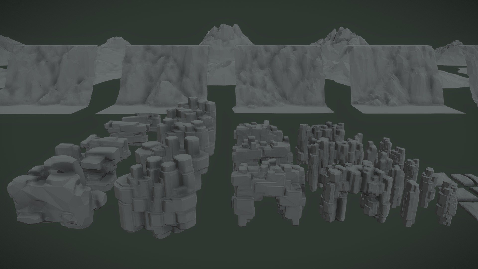 Low World - Rocks & Stones Kit - Buy Royalty Free 3D model by ...