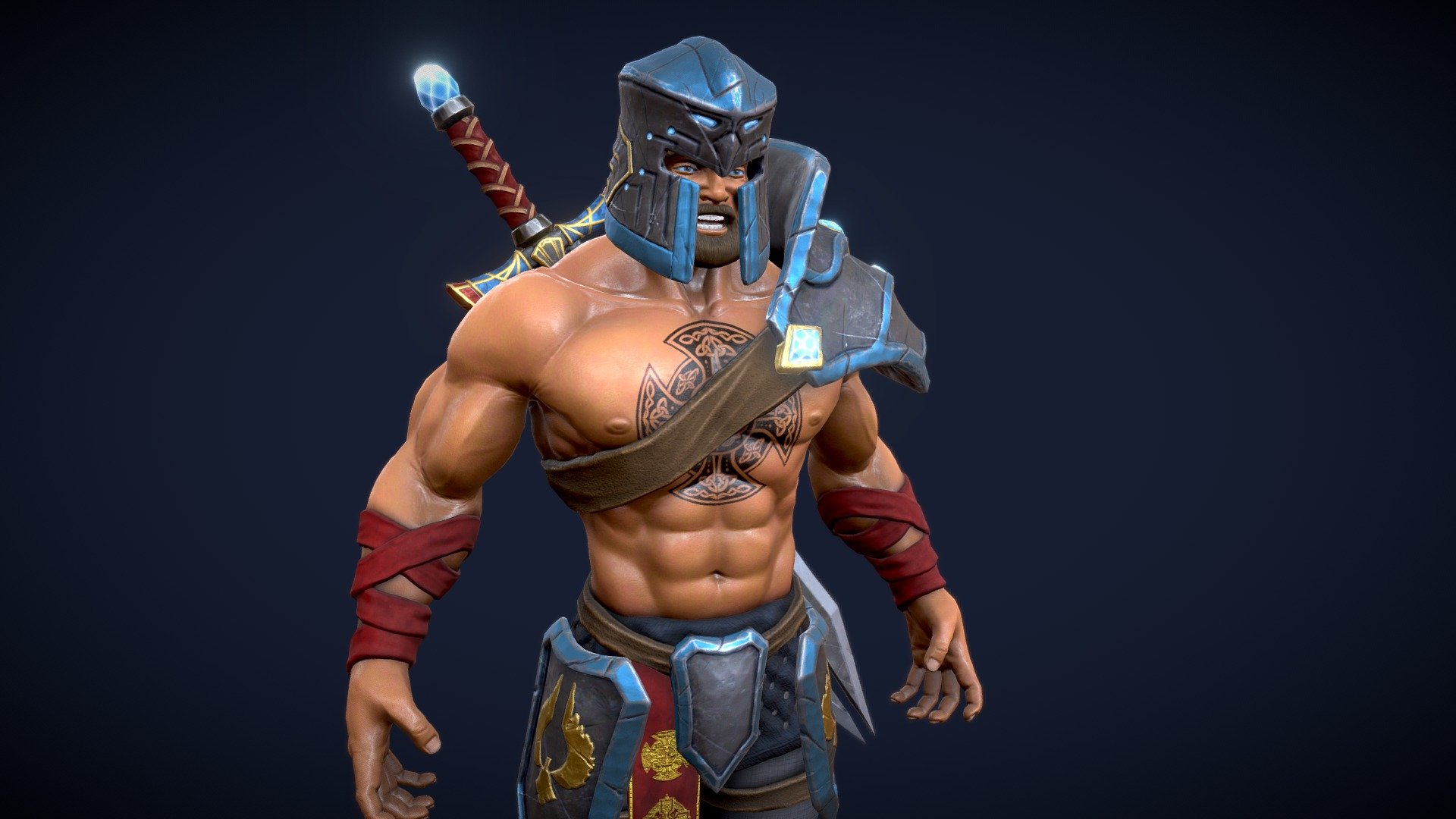 Paladin - 3D model by Viktor V1P1X Ishkov (@V1P1X) [9dabd1a] - Sketchfab