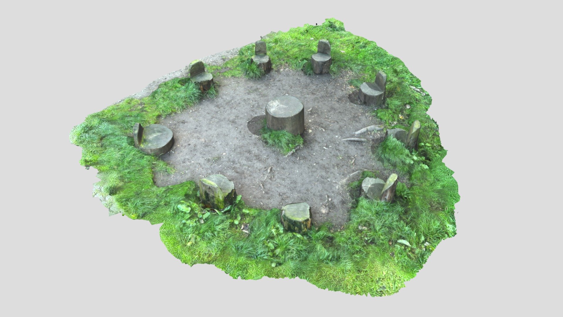 Edinburgh Woodland Round Table - 3D model by callummckain1 [9dabf54 ...
