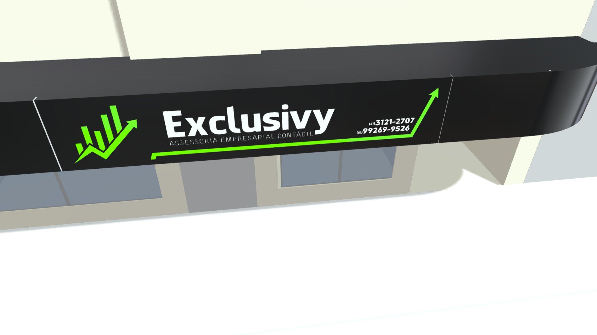 fachada exclusivy_vazada - 3D model by Cadan [9dac14e] - Sketchfab