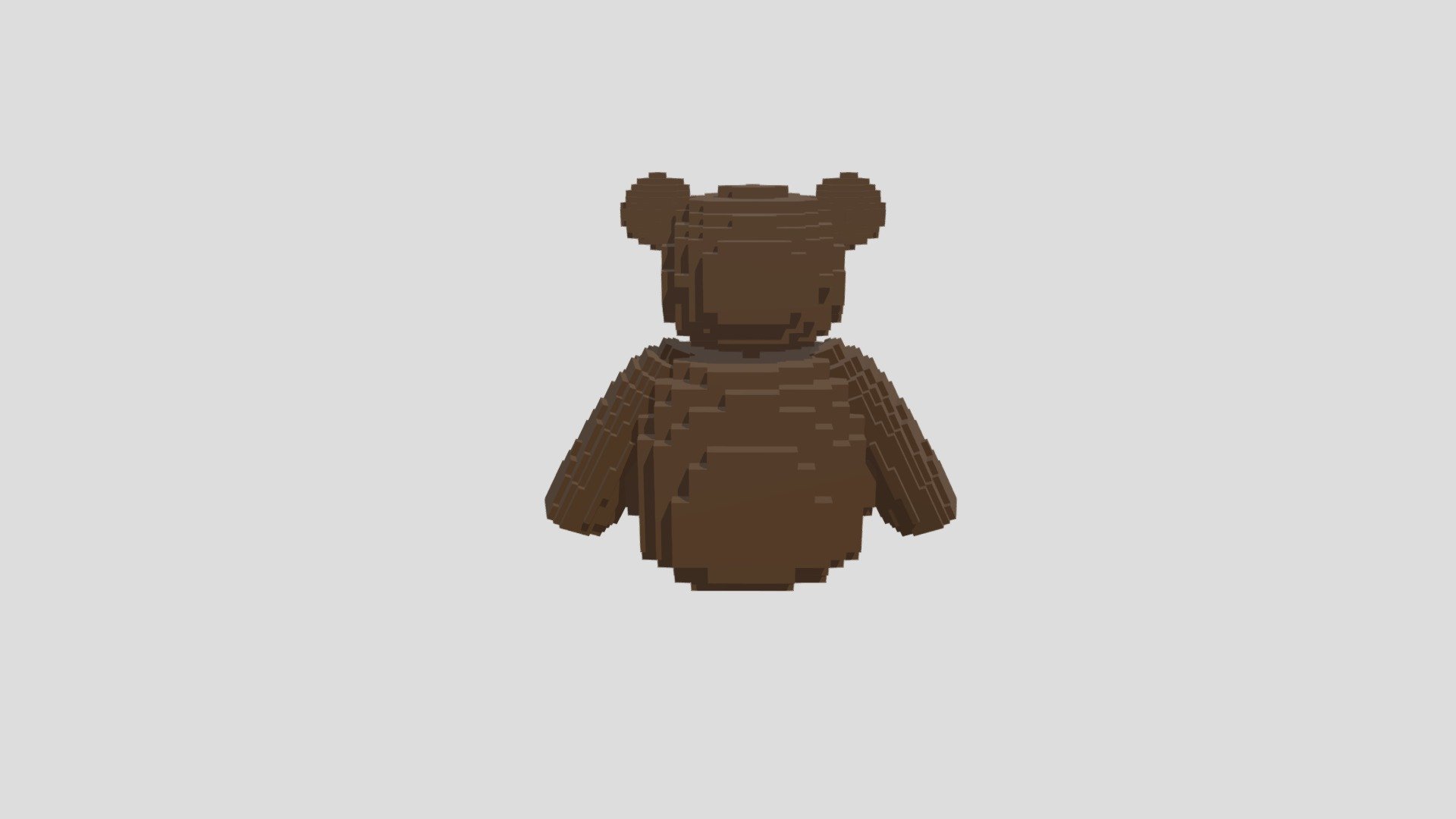 Pixel Bear - 3D model by Desorden [9dac213] - Sketchfab