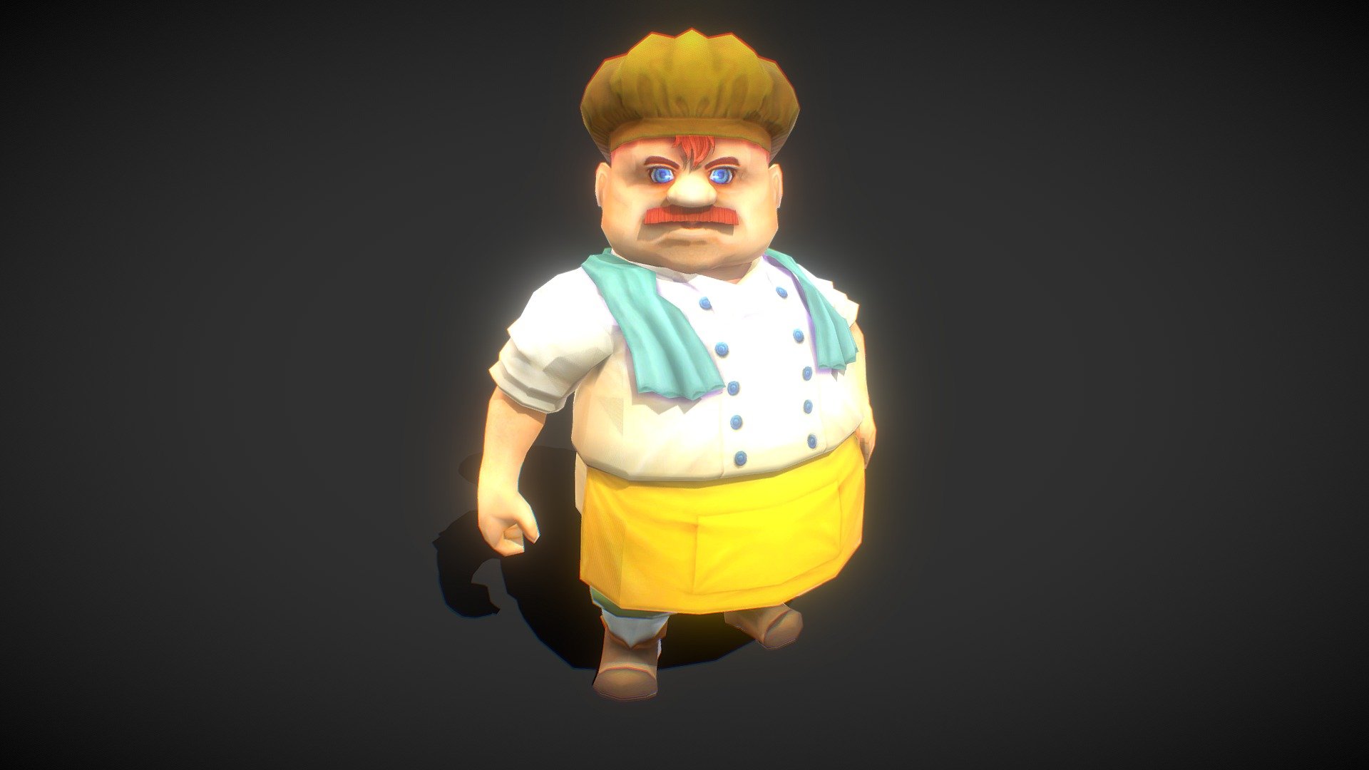 Fantasy RPG Chef - Buy Royalty Free 3D model by P3D Academy ...