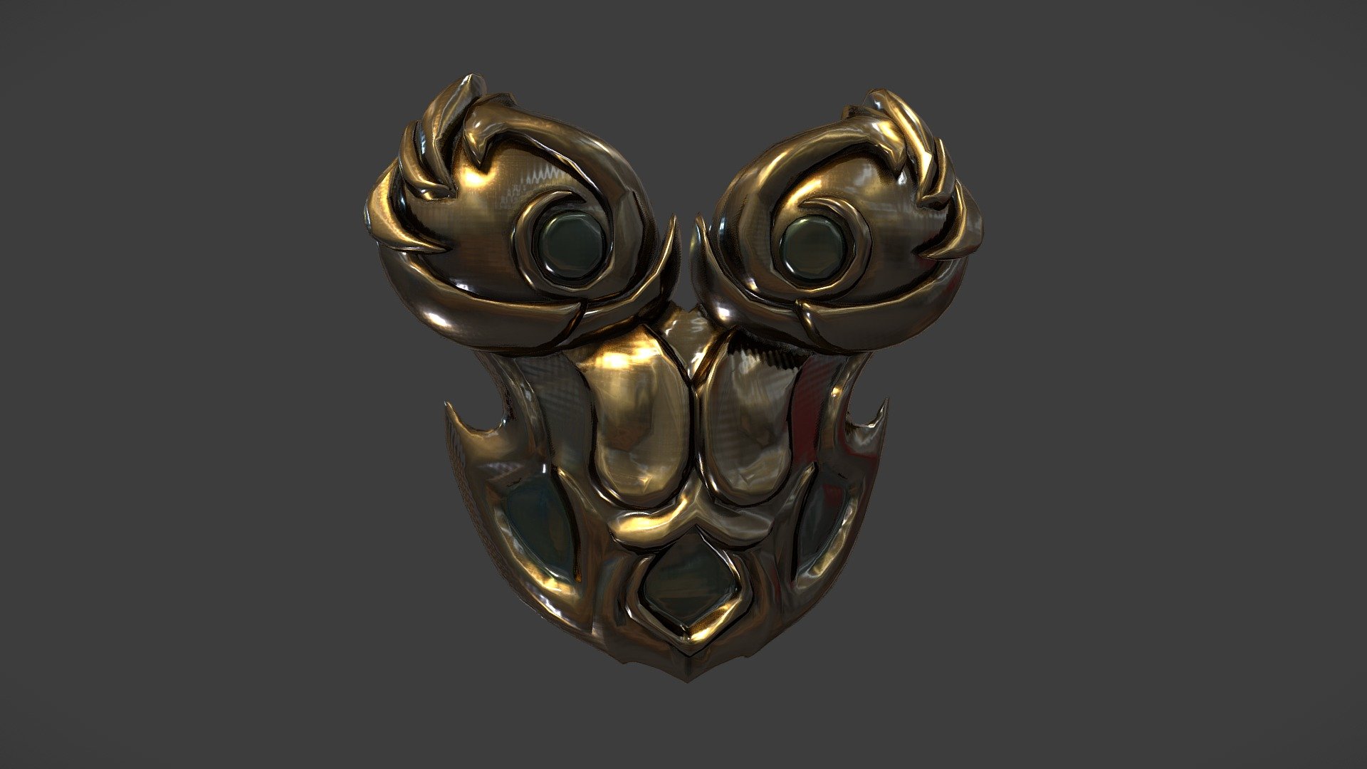 Medieval Fantasy Warrior Chest Plate - Buy Royalty Free 3D model by ...